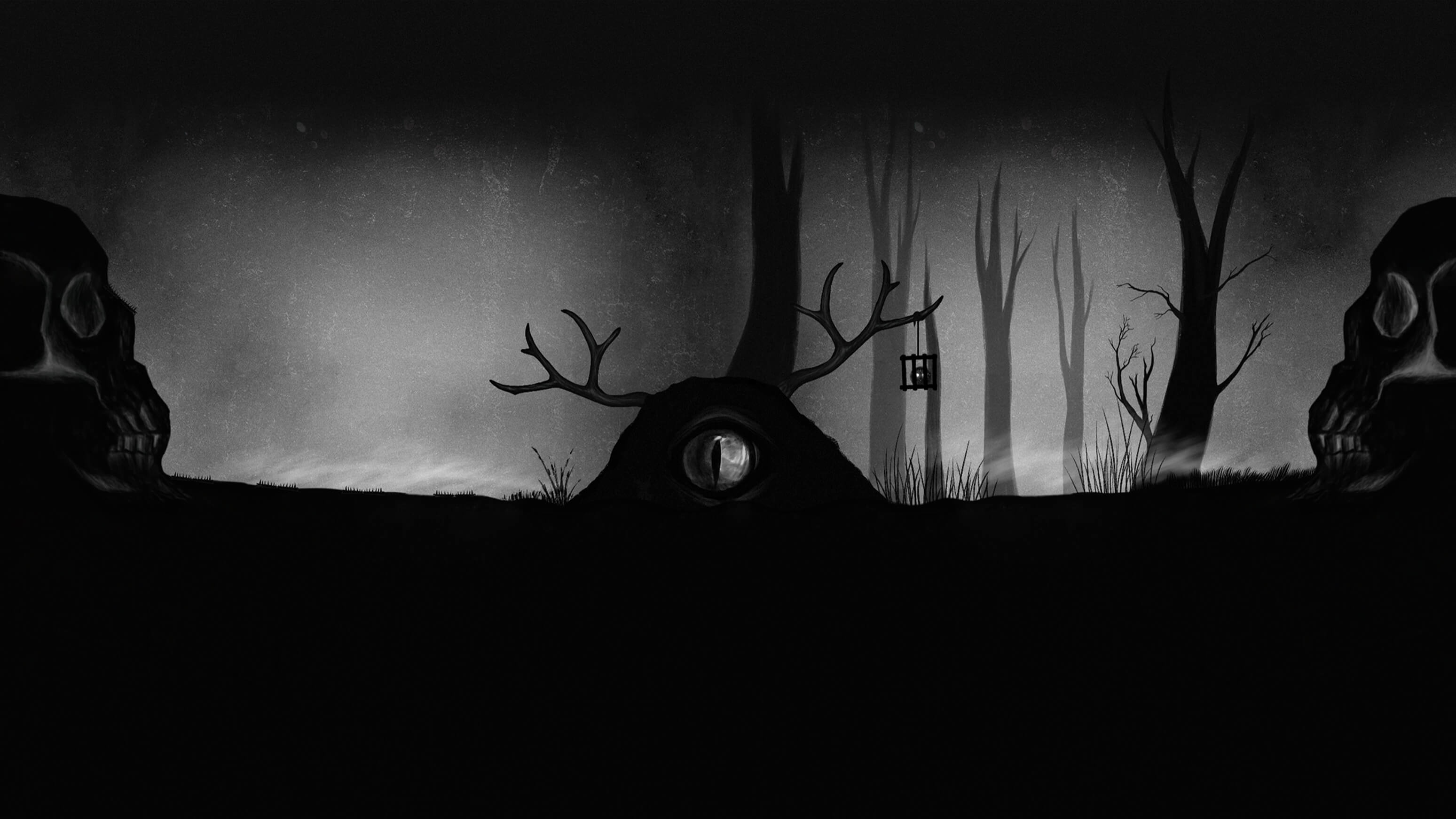 2D Black & White Game Pack - Environments by eldamarstudio
