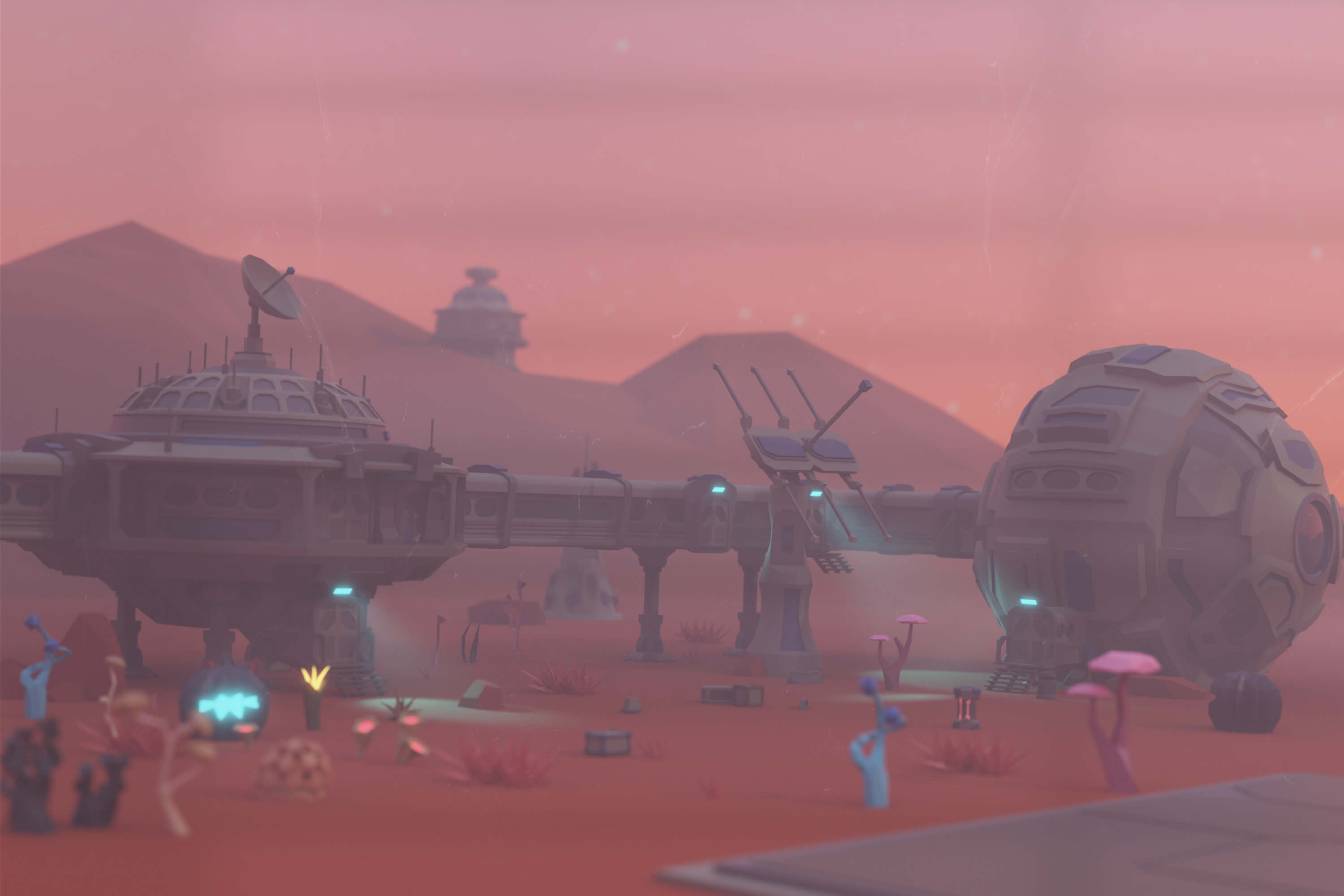 Low Poly Sci-Fi Pack 3D Model by eldamarstudio