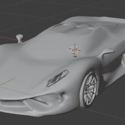 Car Project X Model 1 by Eldefan