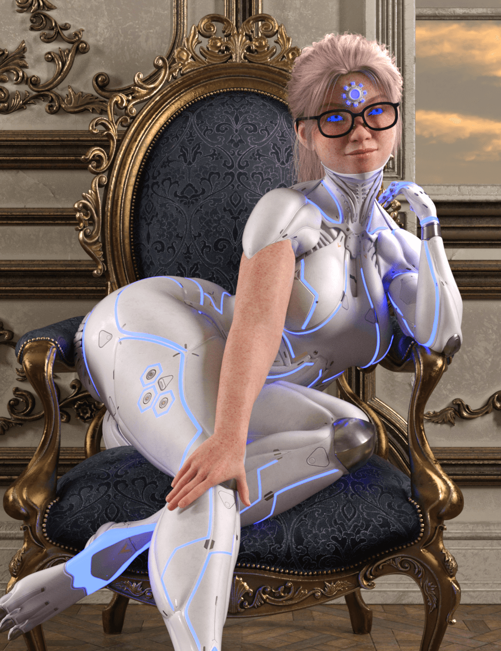 Eleanor in waiting 3D Render | RenderHub Gallery