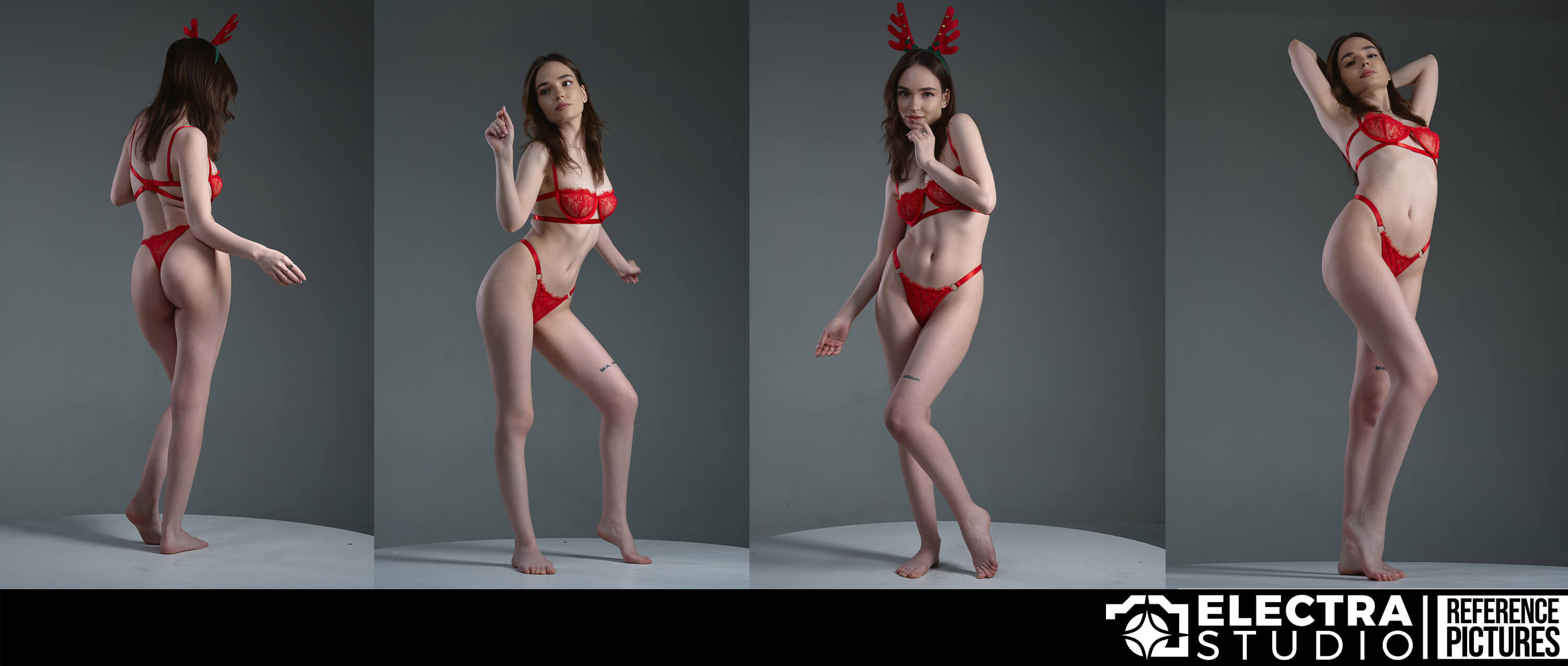 500 Holiday Chic Female Poses - Reference Photo Set by Electra Studio