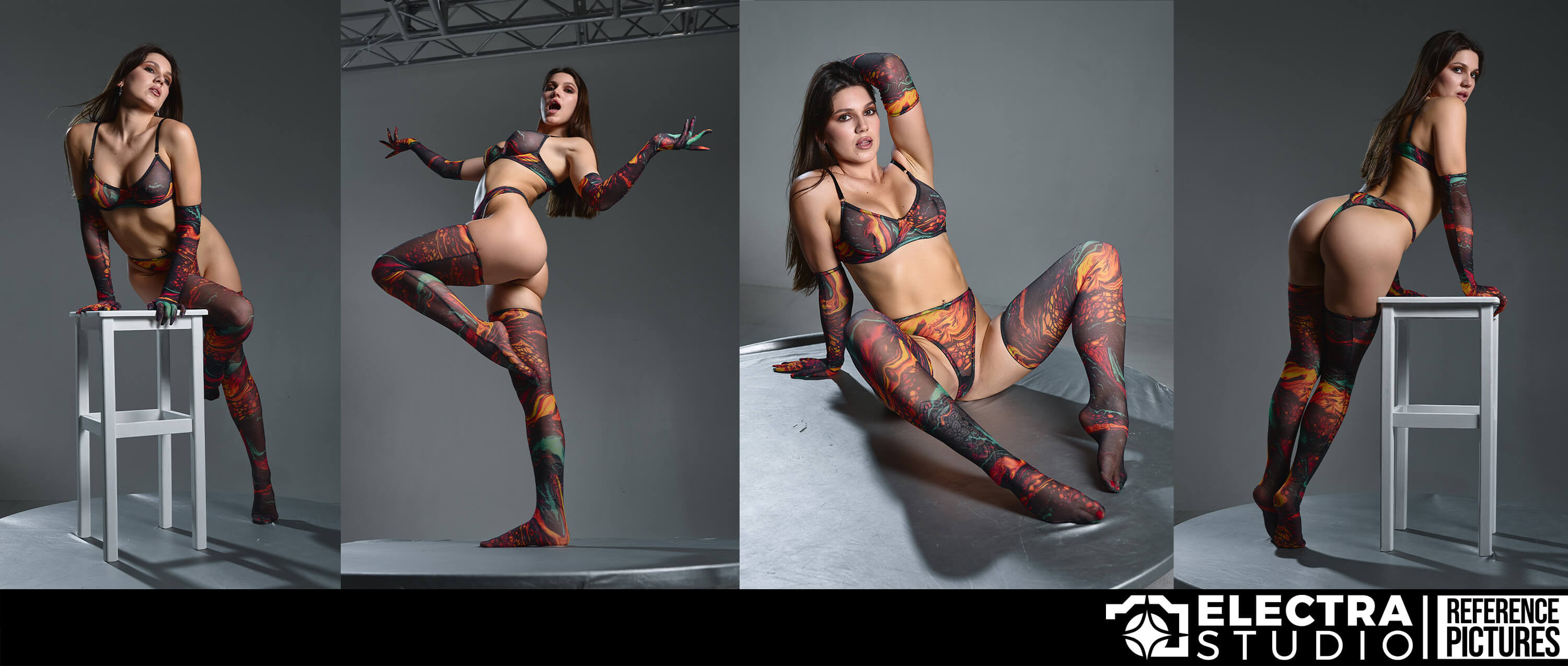 970 Sensual Female Reference Pictures by Electra Studio