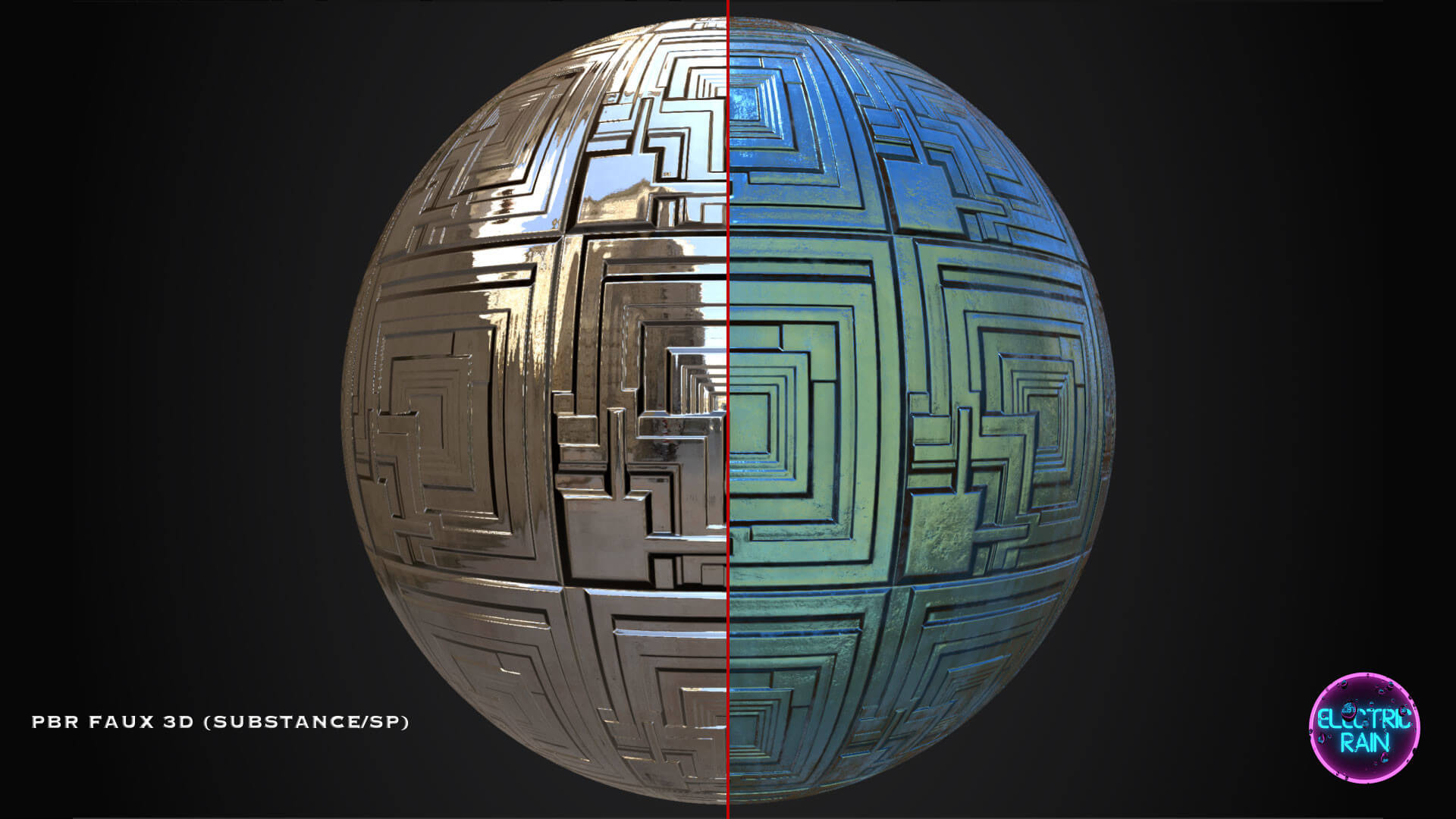 Replicant Tile - Blade Runner / Ennis House / Lloyd Wright 3D Material ...
