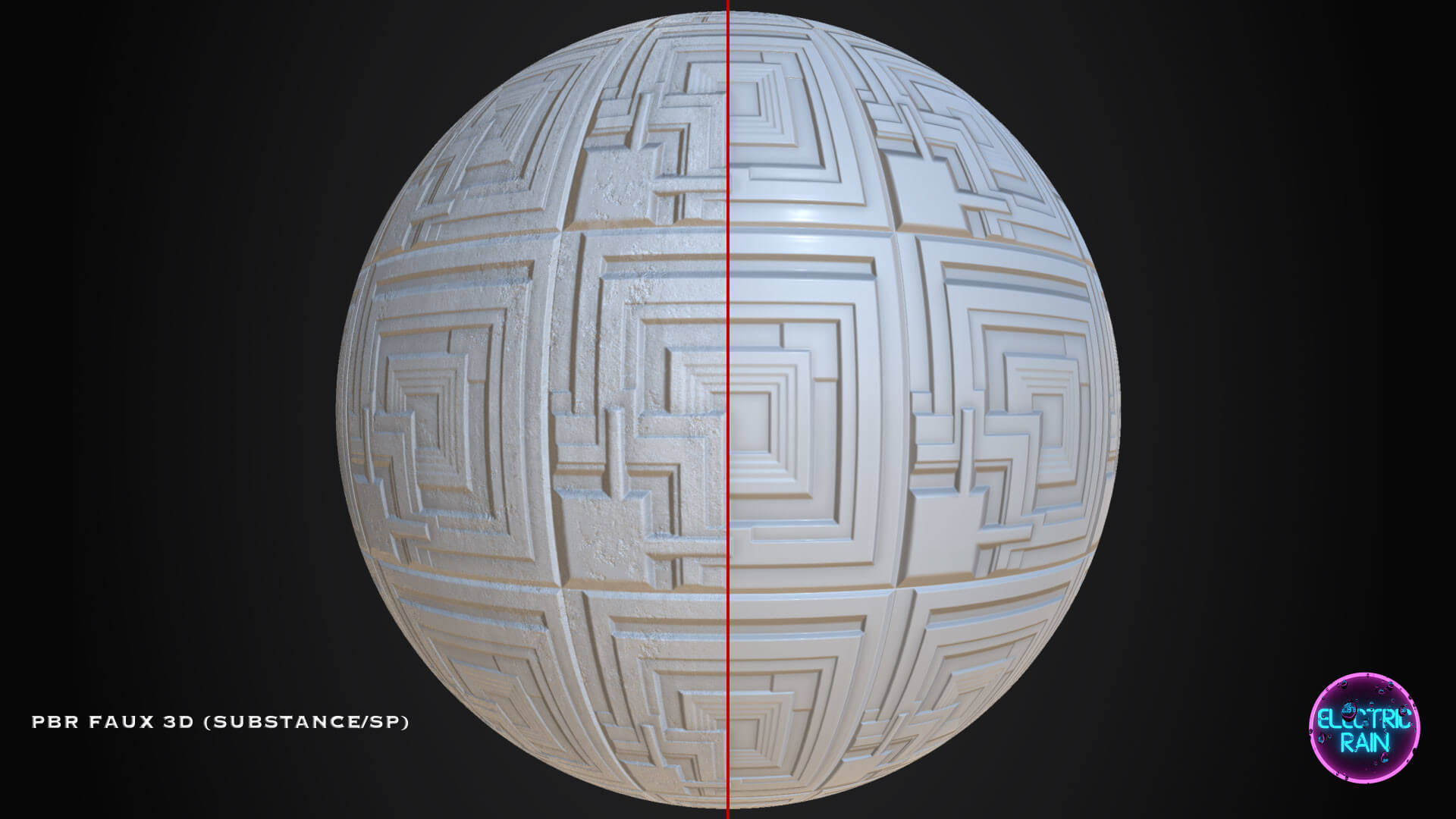 Replicant Tile - Blade Runner / Ennis House / Lloyd Wright 3D Material ...