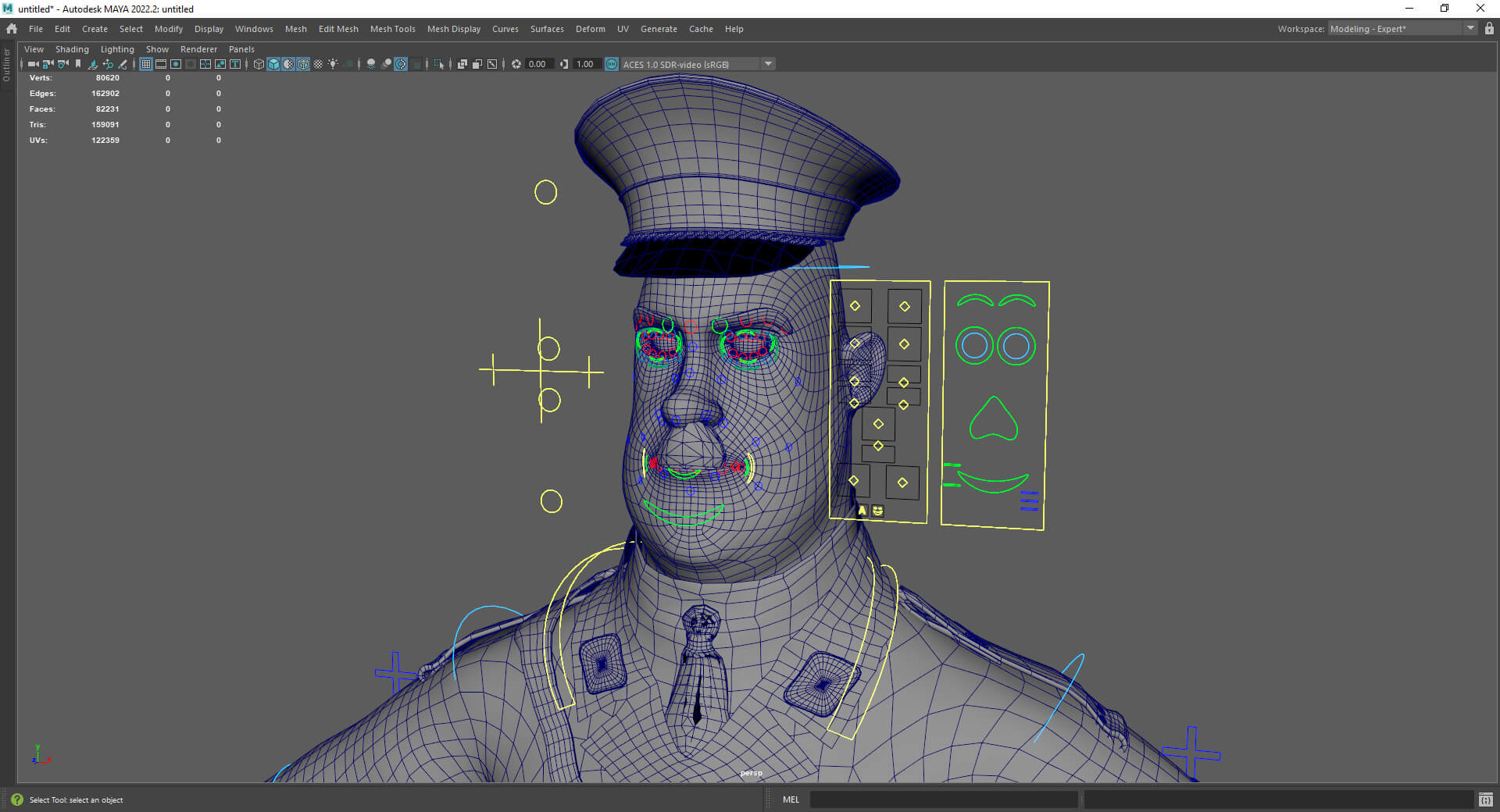 Adolf Hitler Cartoon Character - 3D Model by Elegant Mesh 3D