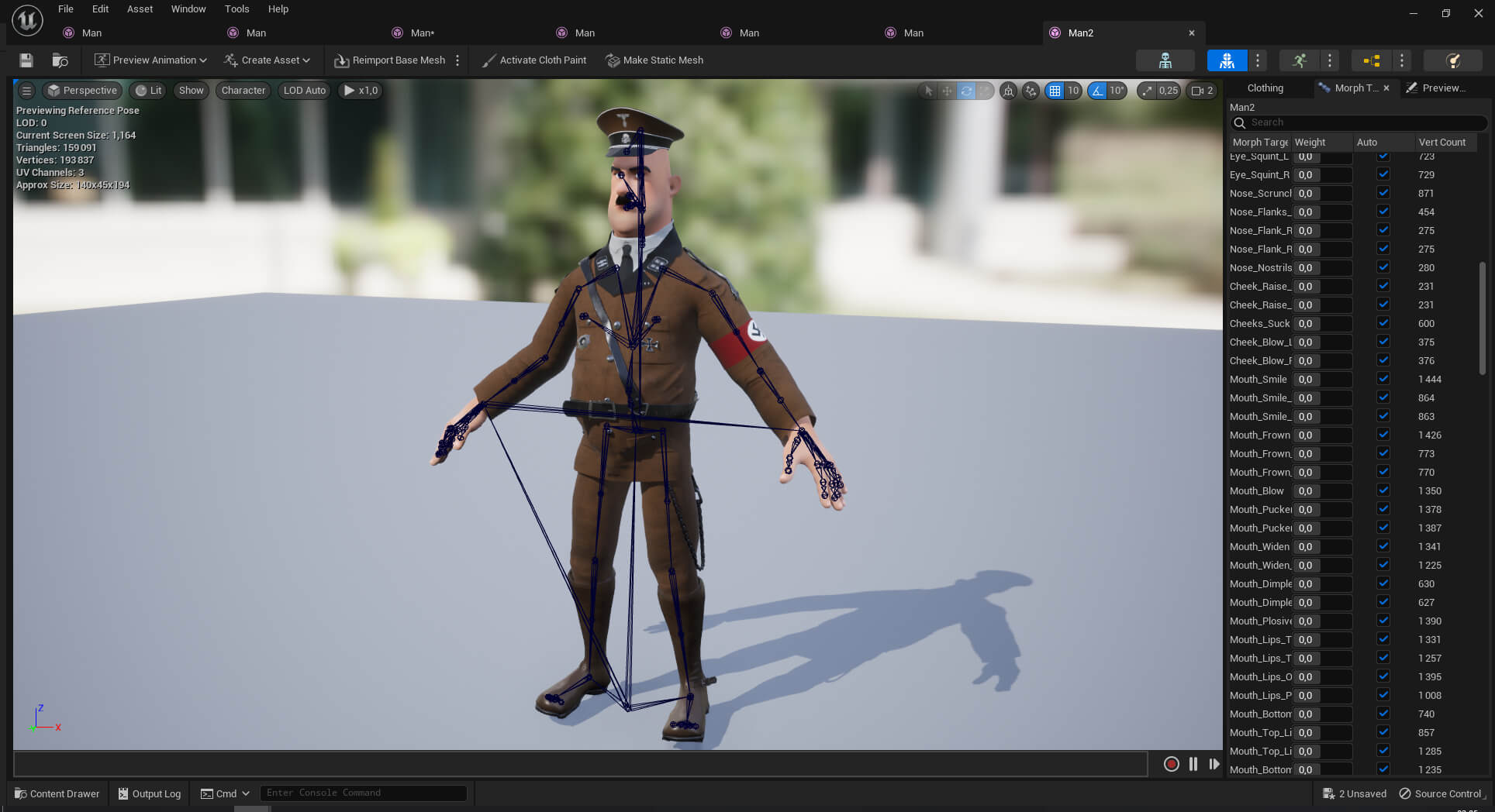 Adolf Hitler Cartoon Character - 3D Model by Elegant Mesh 3D