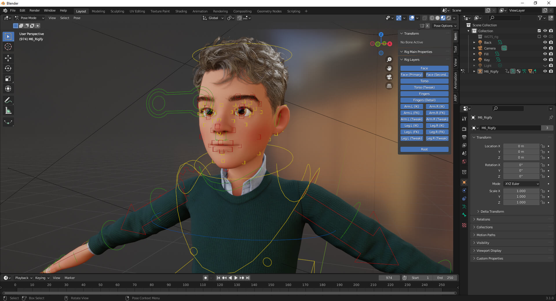 Boyfriend Cartoon Man - 3D Model by Elegant Mesh 3D