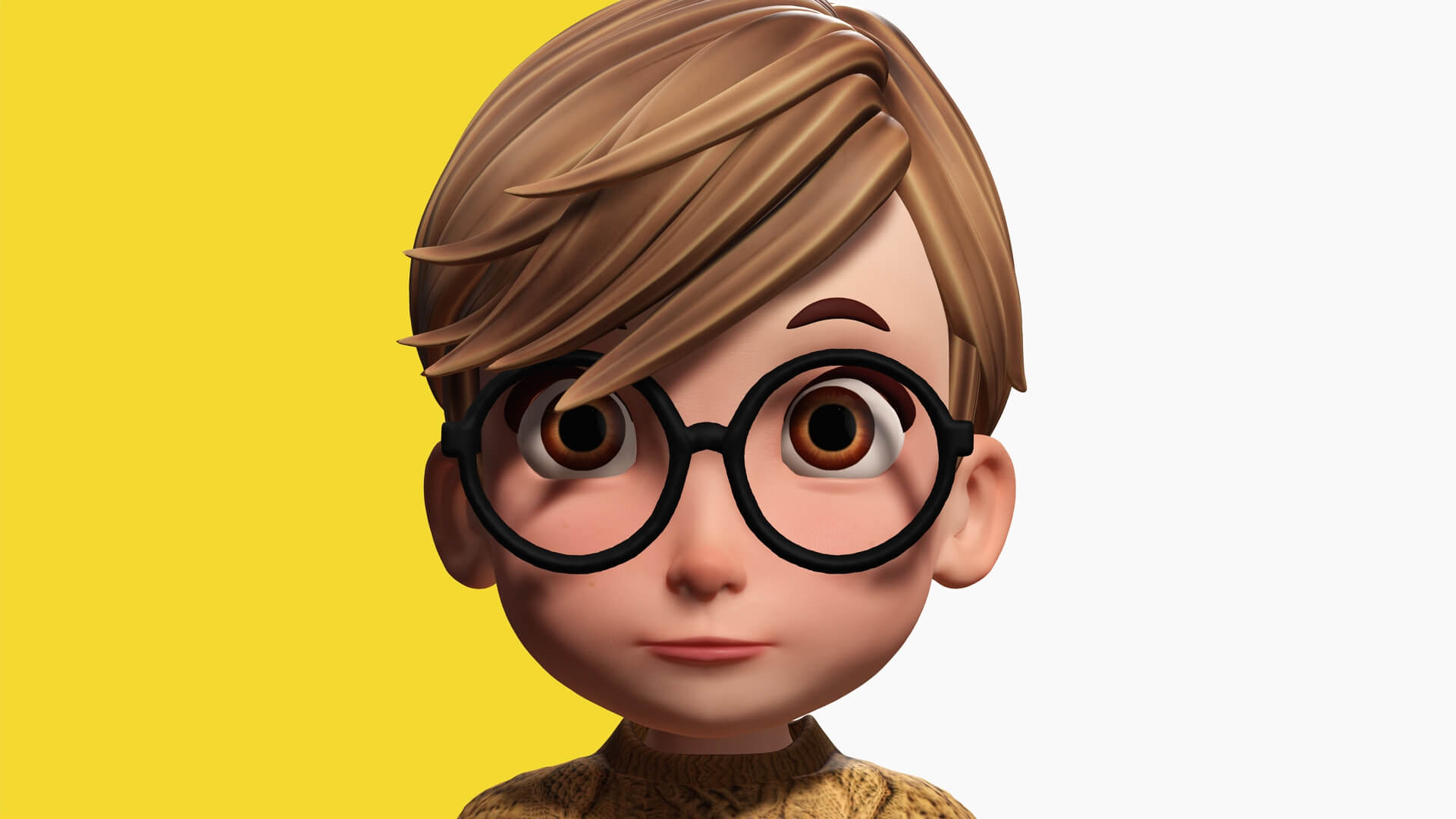 Cartoon Man Character - 3D Model by Elegant Mesh 3D