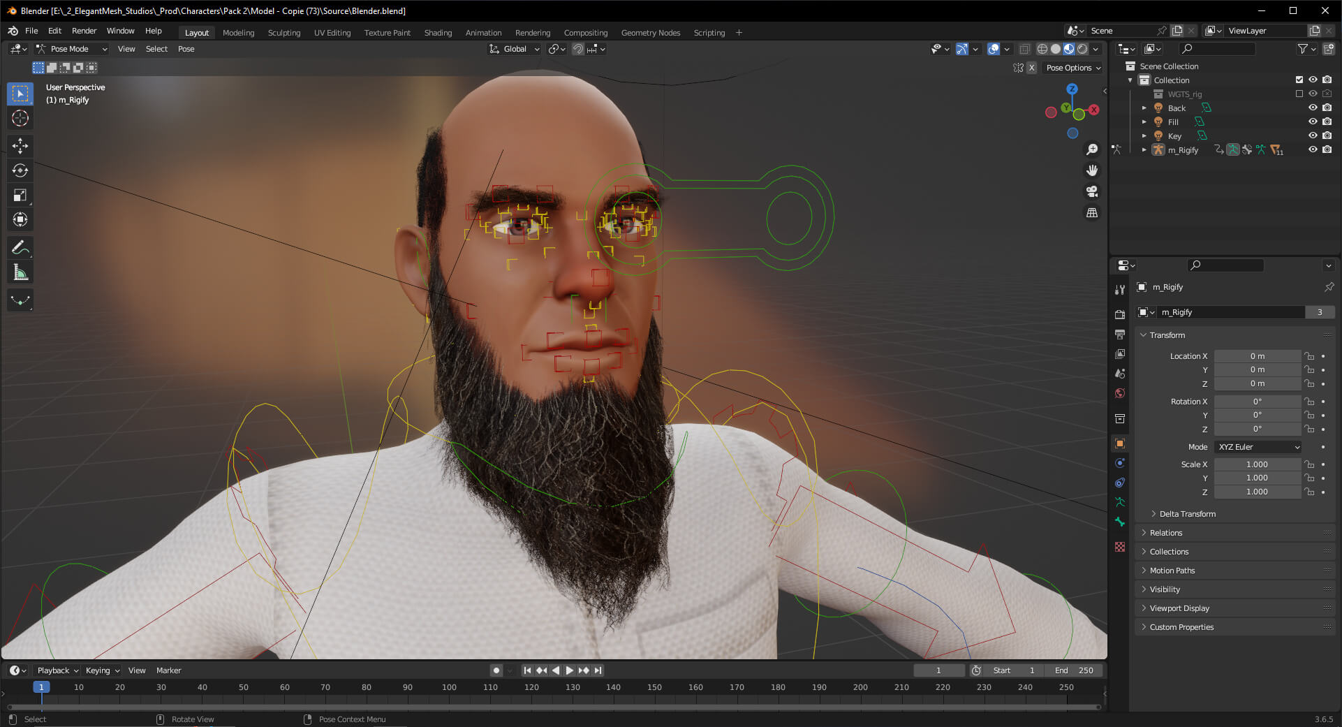 Cartoon IMAM Spiritual Leader Muslim Religious - 3D Model by Elegant ...