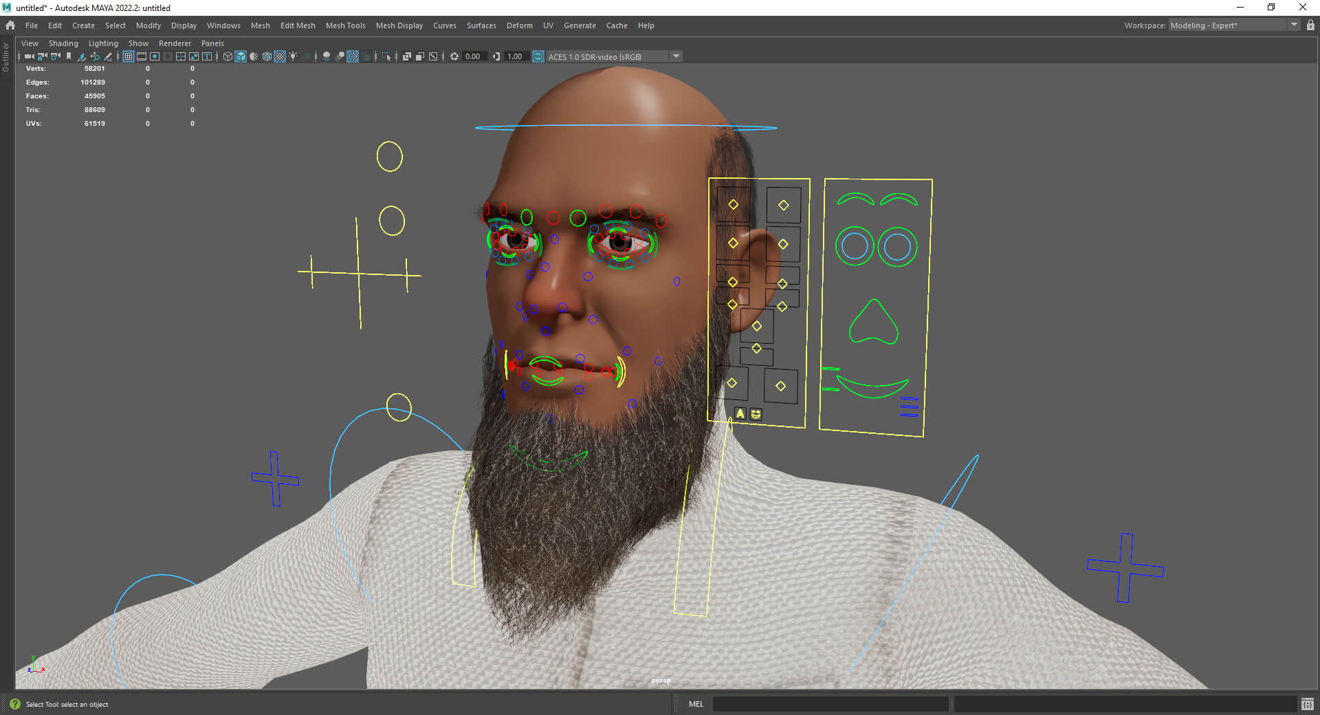 Cartoon IMAM Muslim Spiritual Leader - 3D Model by Elegant Mesh 3D