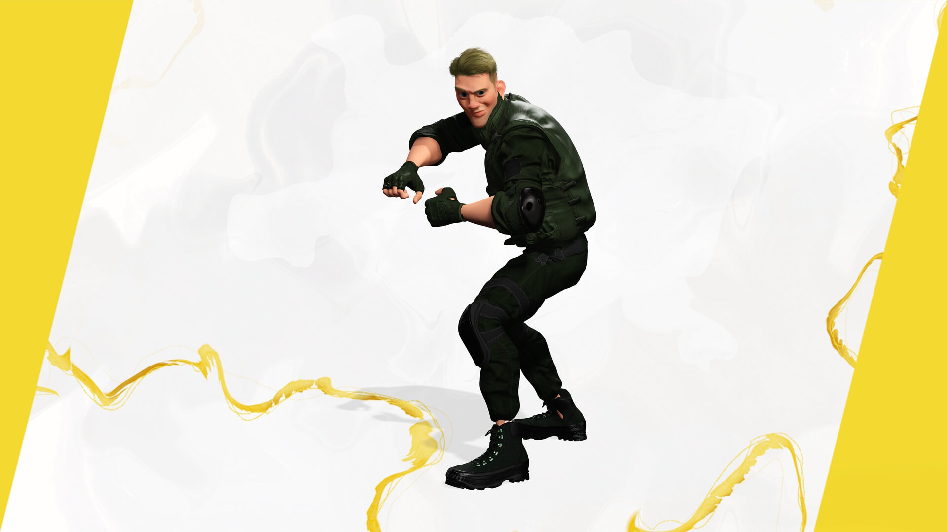 Character in Military Uniform Artistic Realism - 3D Model by Elegant ...