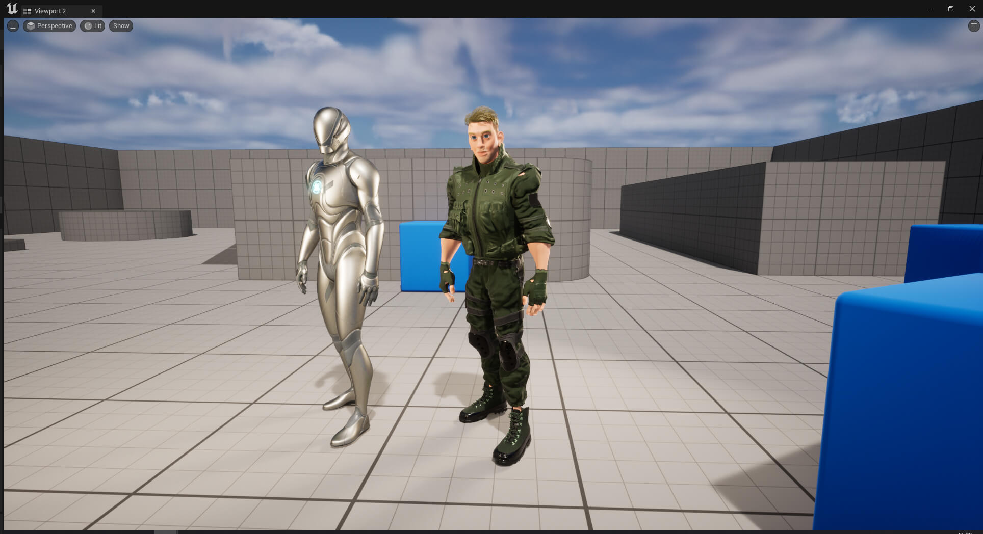 Character in Military Uniform Artistic Realism - 3D Model by Elegant ...