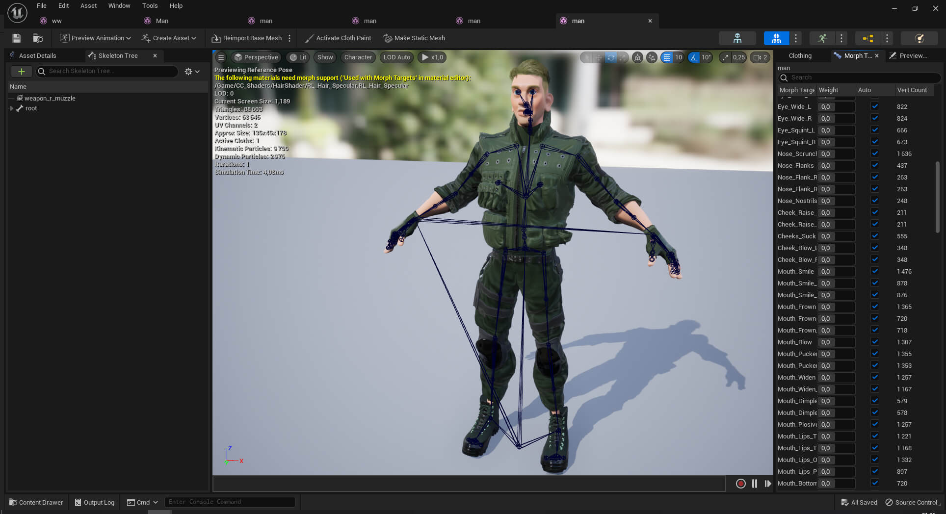 Character in Military Uniform - 3D Model by Elegant Mesh 3D