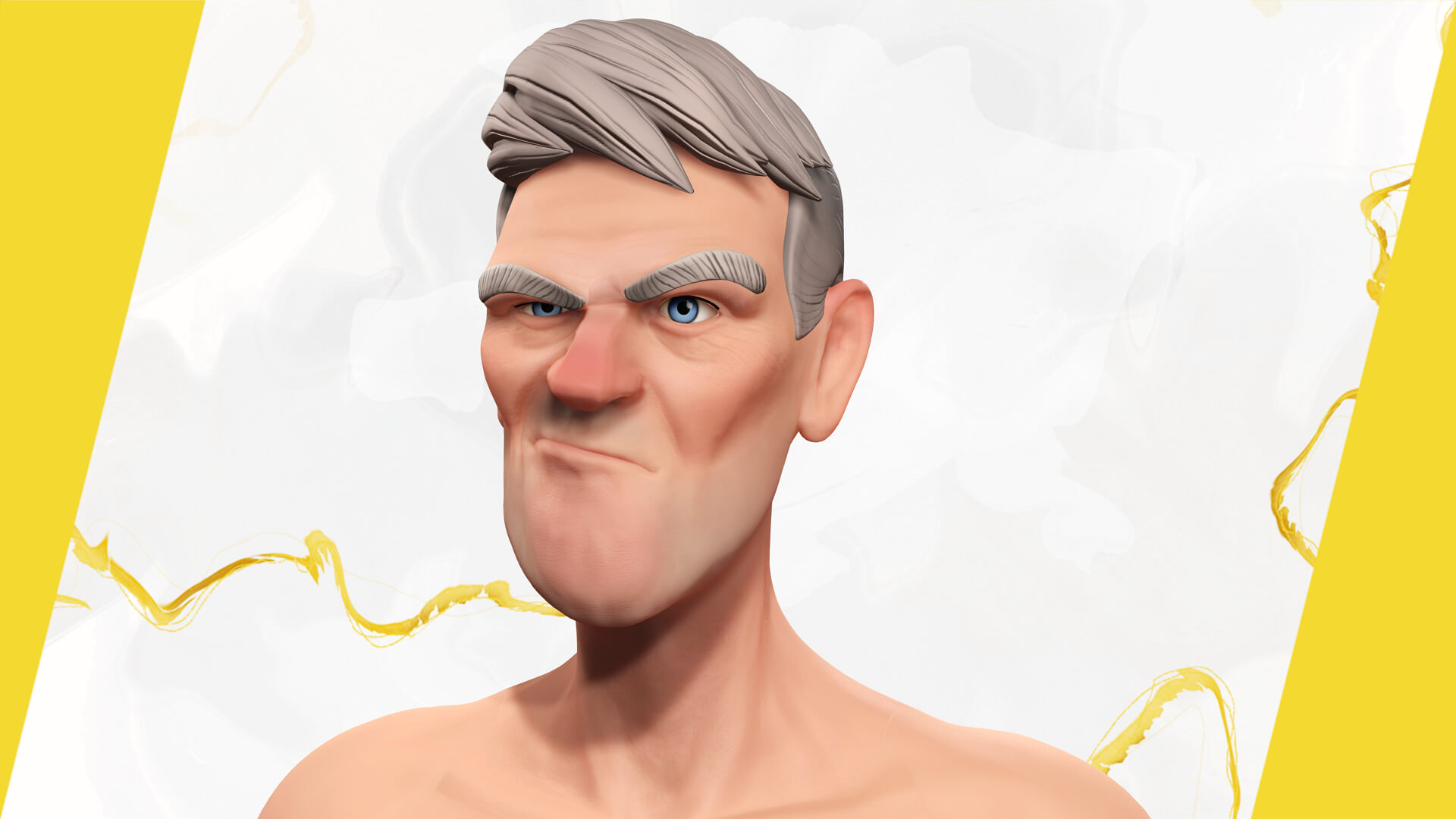 Stylized Lumberjack Character - 3D Model by Elegant Mesh 3D