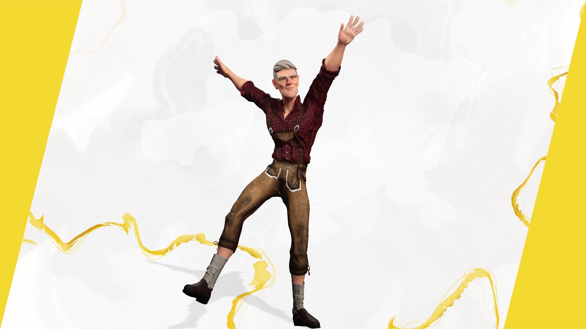 Stylized Lumberjack Character - 3D Model by Elegant Mesh 3D