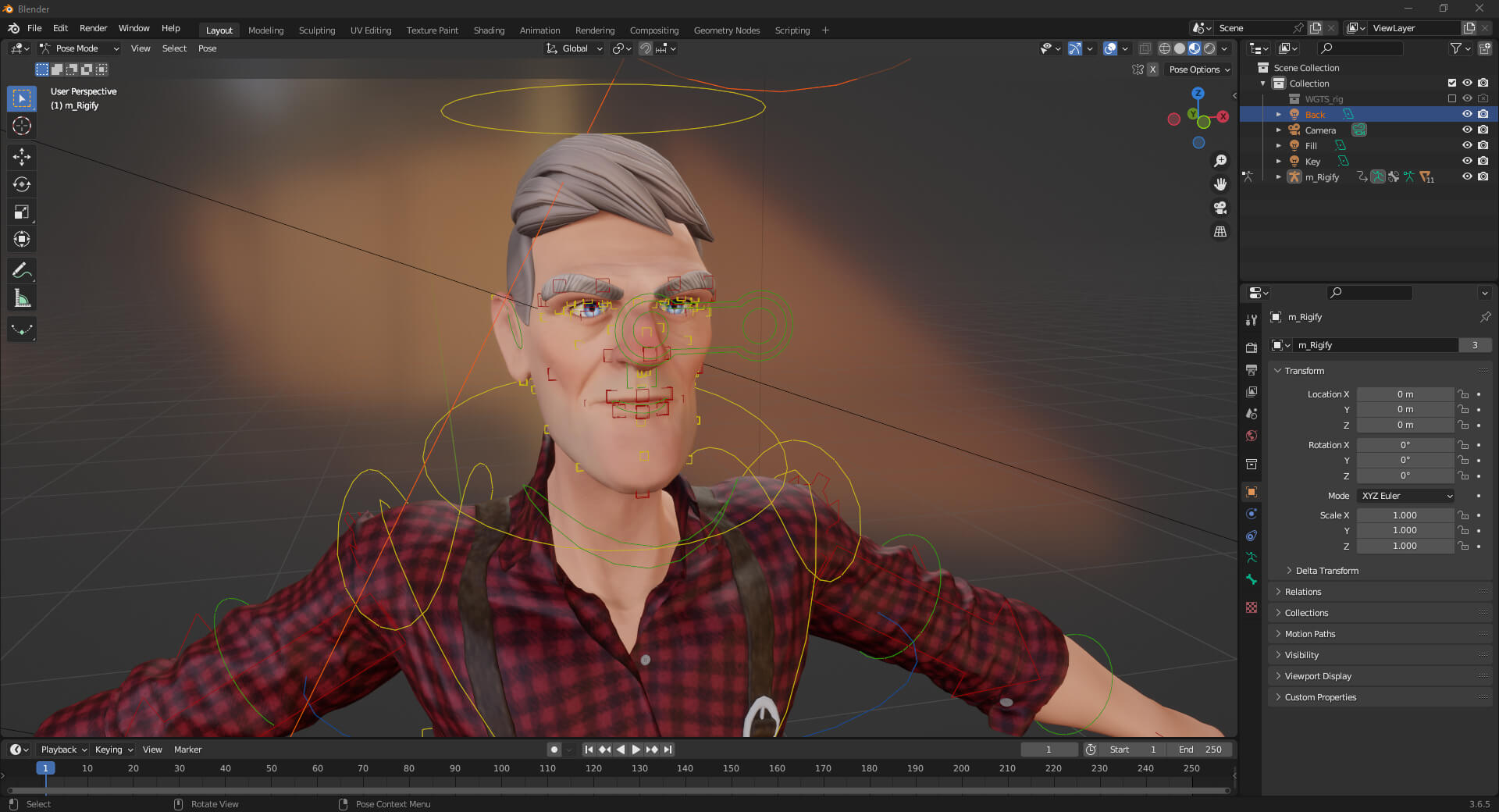 Stylized Lumberjack Character - 3D Model by Elegant Mesh 3D