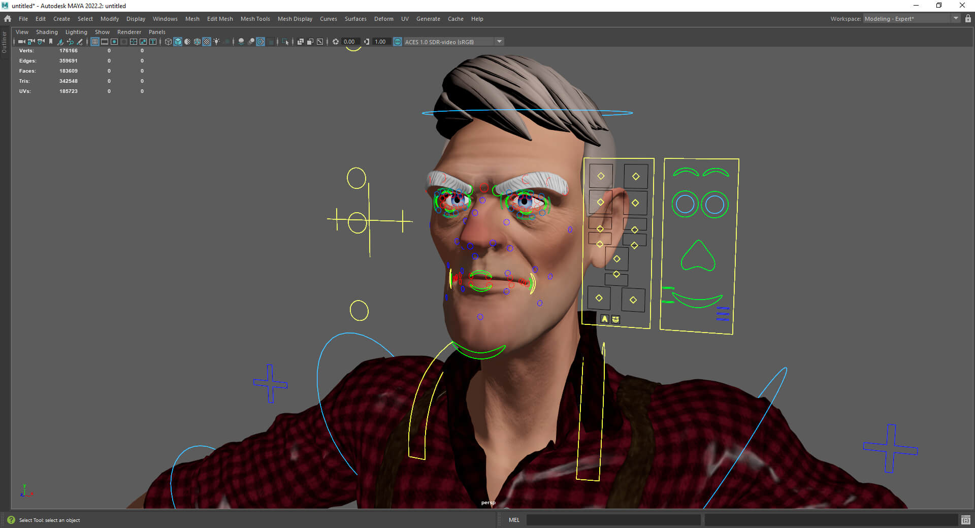 Stylized Lumberjack Character - 3D Model by Elegant Mesh 3D
