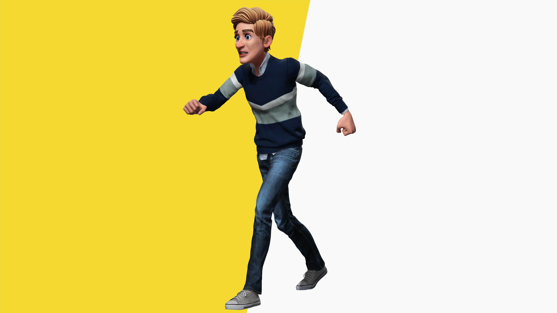Father Cartoon Character - 3D Model by Elegant Mesh 3D