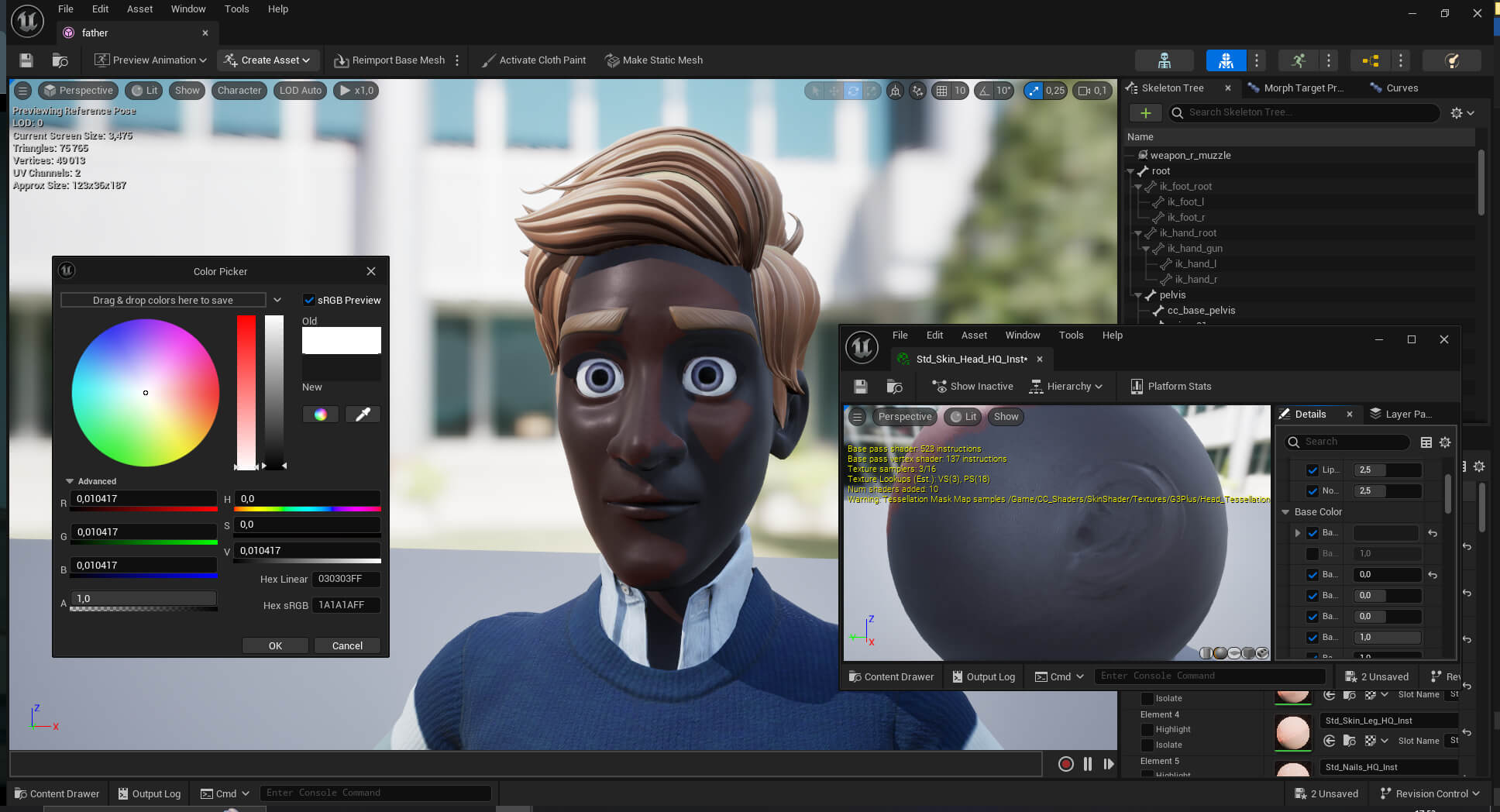 Father Cartoon Character - 3D Model by Elegant Mesh 3D