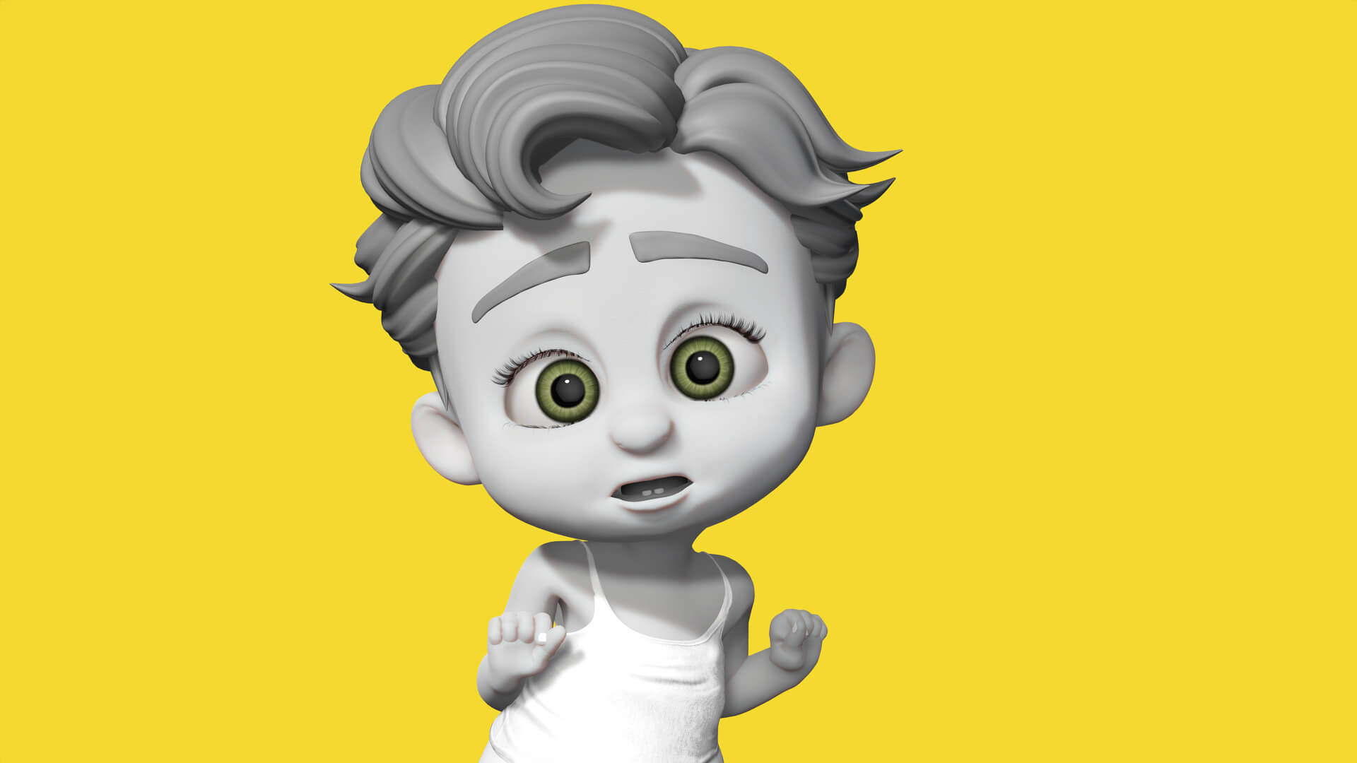Free Toon Child Stylized Cartoon Kid Rigged Baby Character - Free 3D ...