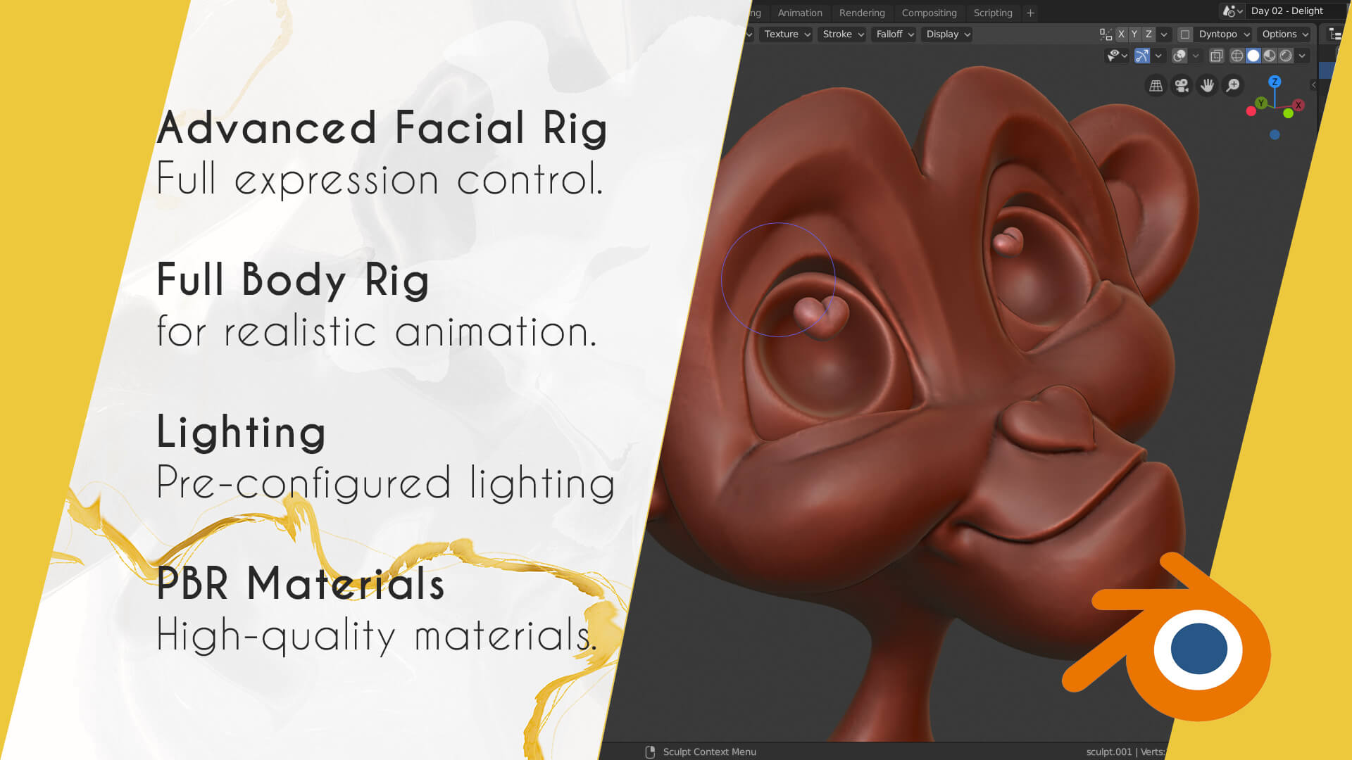 Grandma Cartoon Character - 3D Model by Elegant Mesh 3D