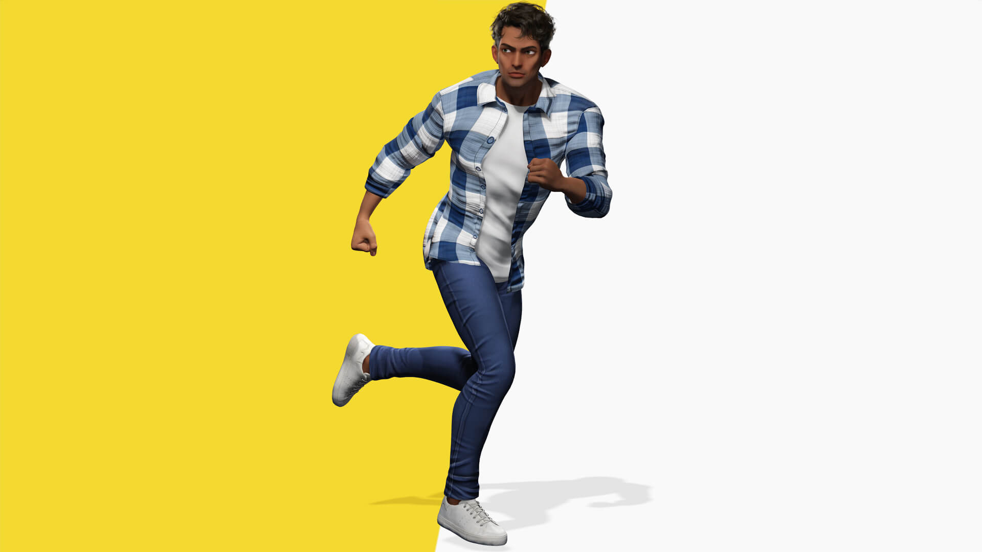 Intense Rugged Look Rigged Stylized Toon 3D Male Character by Elegant ...