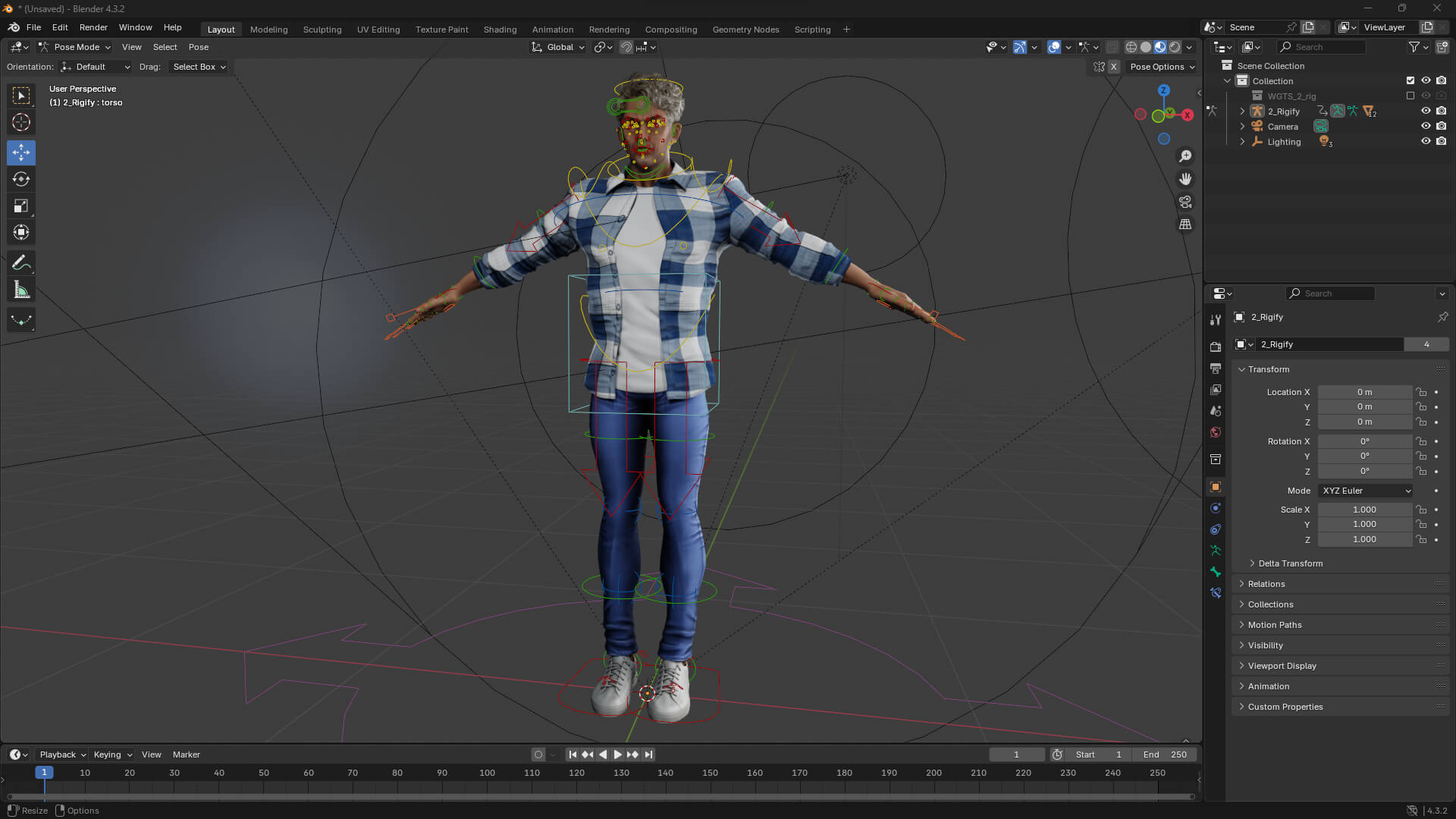 Intense Rugged Look Rigged Stylized Toon 3D Male Character by Elegant ...