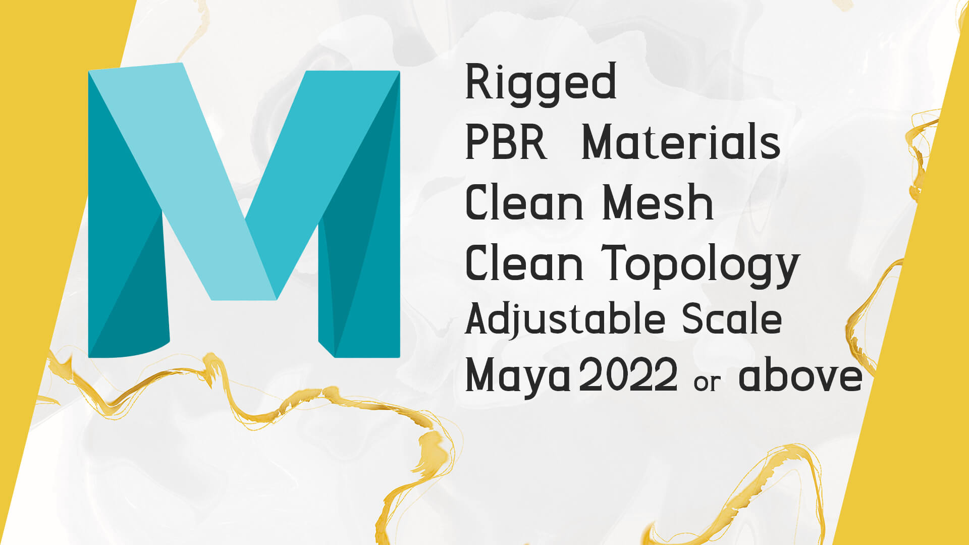 Pretty Girl Cartoon Character - 3D Model by Elegant Mesh 3D