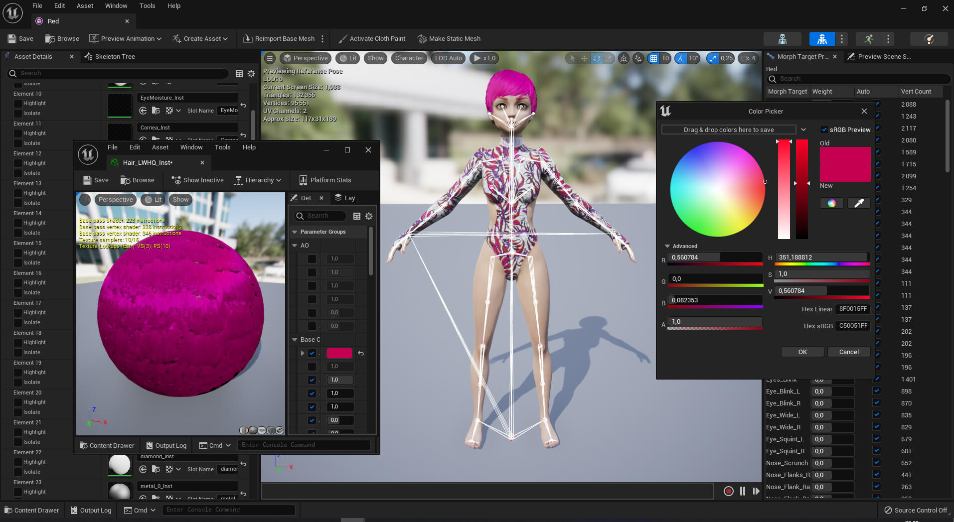 Stylized Cartoon Female 3d Model By Elegant Mesh 3d