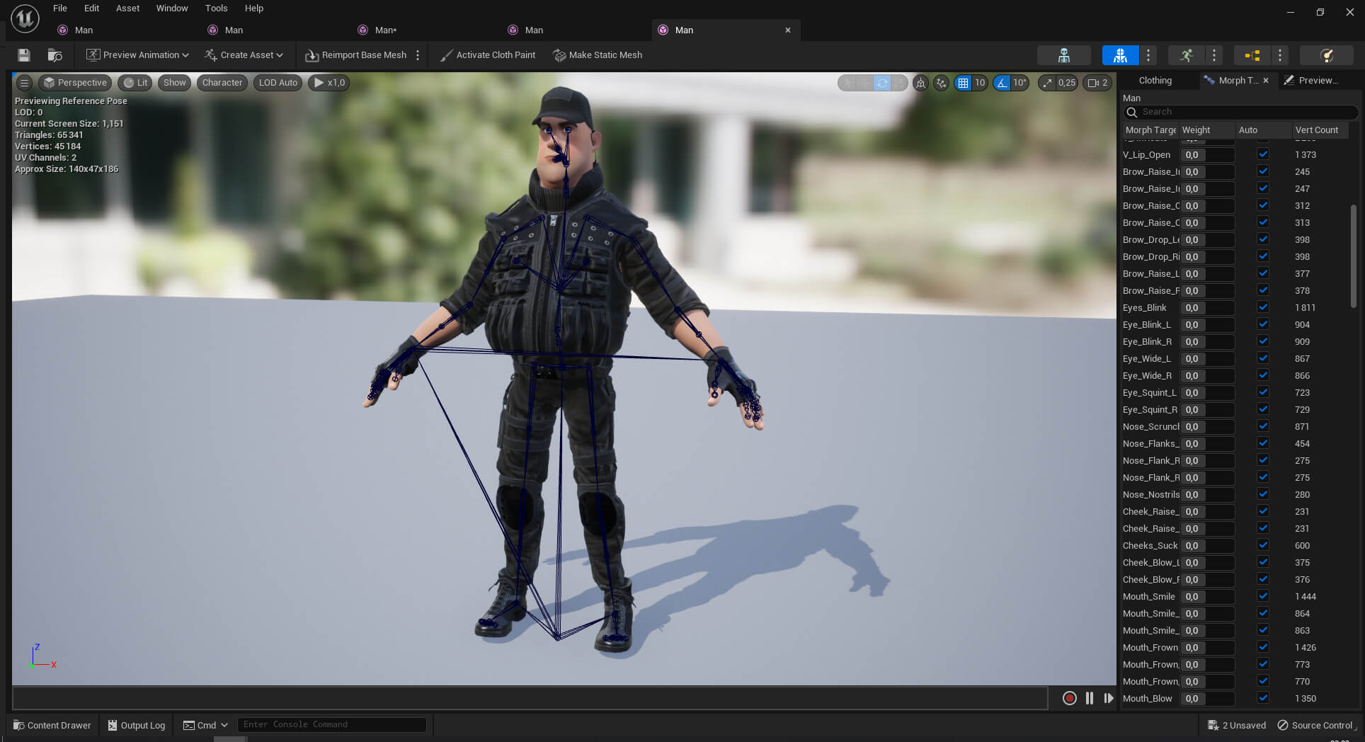 Security Guard Agent Cartoon Character - 3D Model by Elegant Mesh 3D