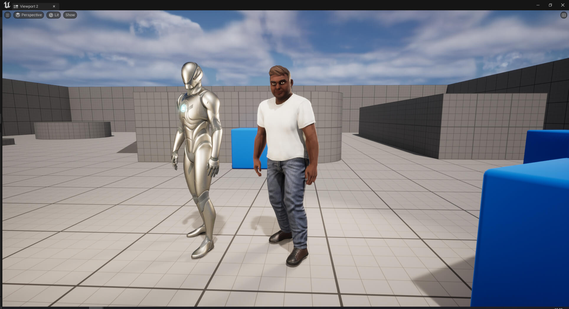 Black Man Cartoon Character - 3D Model by Elegant Mesh 3D