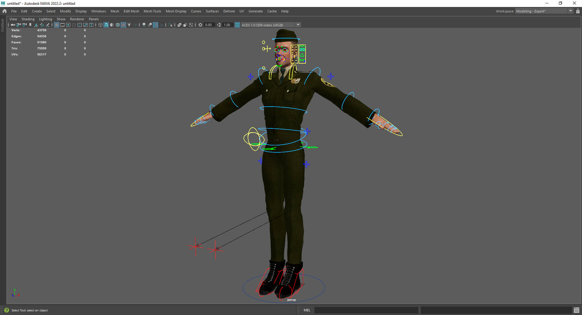 Soldier United States Army Toon Realistic Stylization - 3D Model by ...