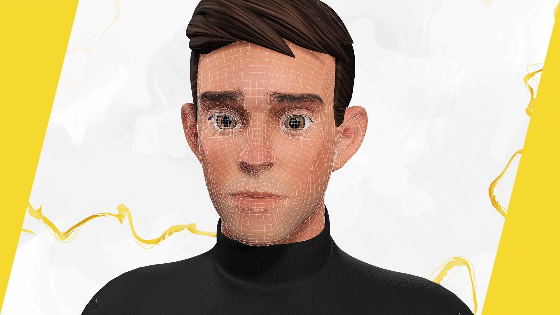 Stylized Young Male - 3D Model by Elegant Mesh 3D