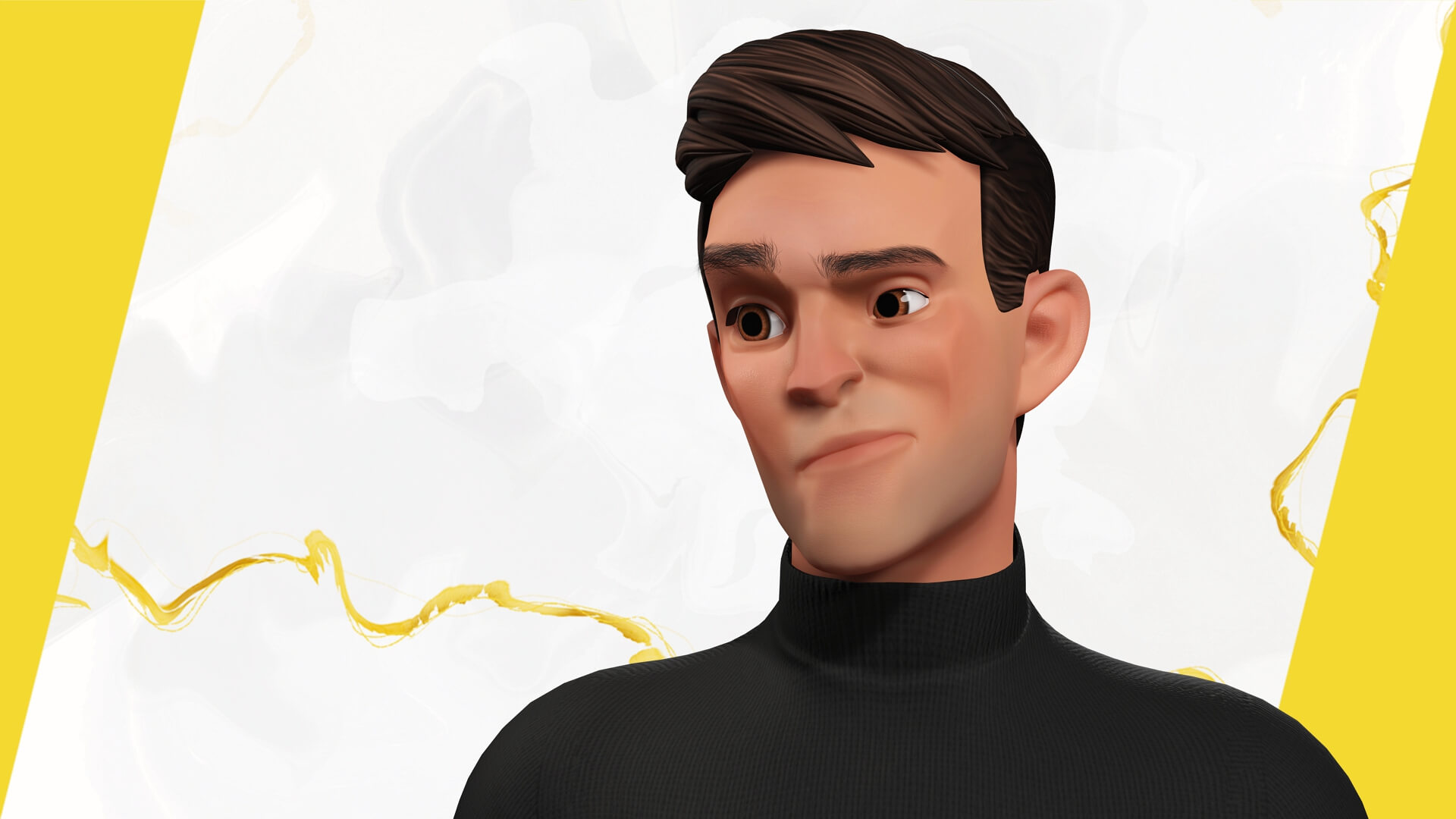 Stylized Young Male - 3D Model by Elegant Mesh 3D