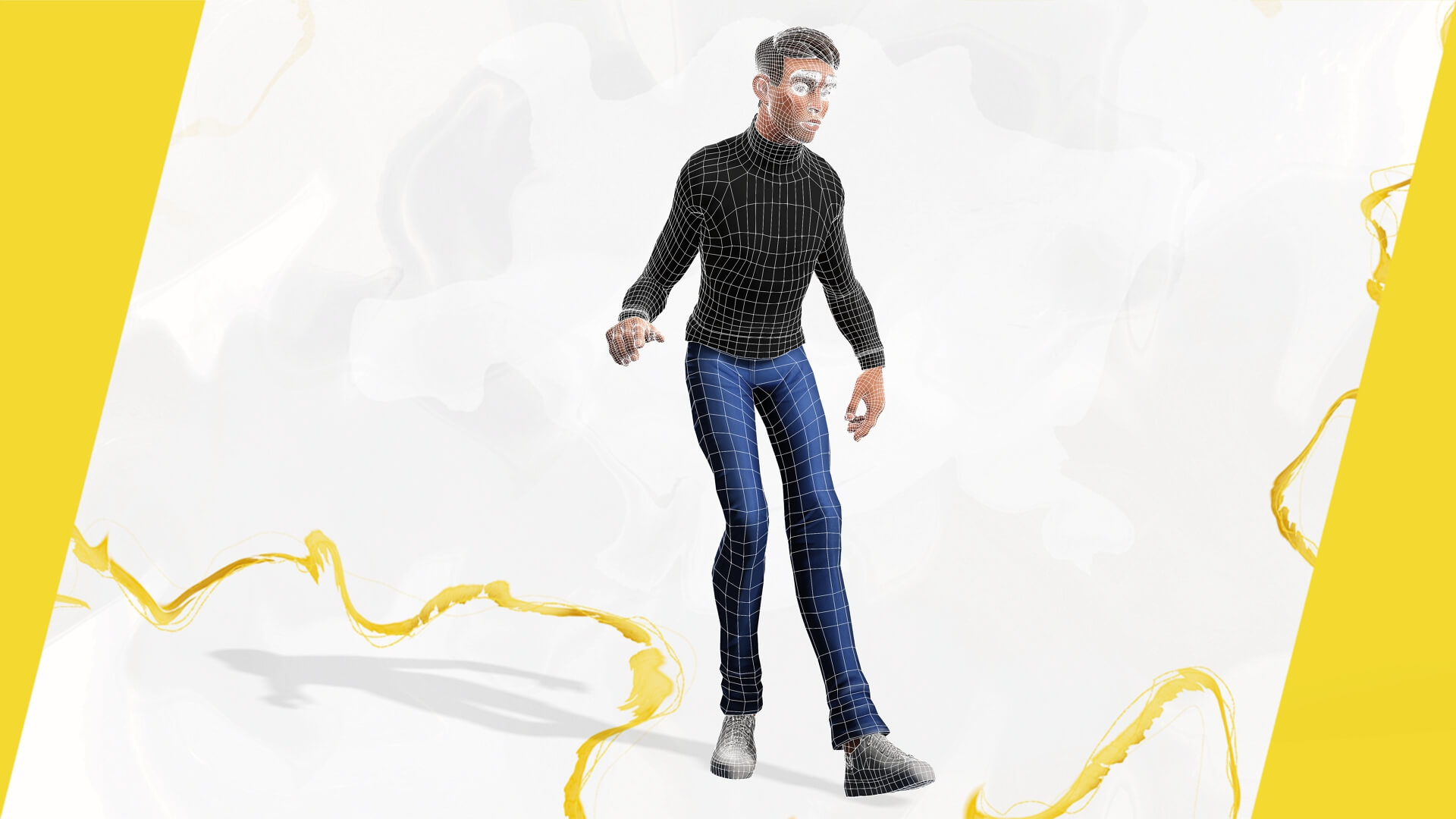 Stylized Young Male - 3D Model by Elegant Mesh 3D