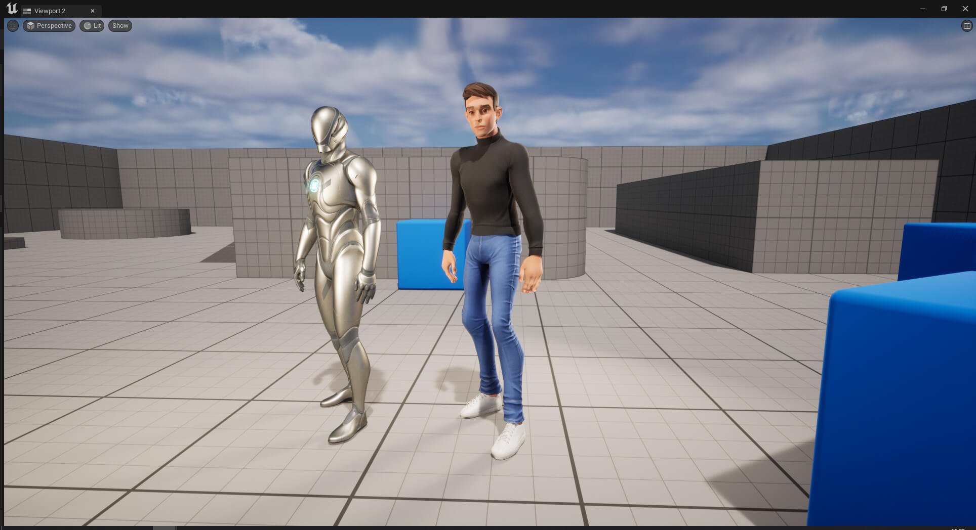 Stylized Young Male 3D Character for Animation by Elegant Mesh 3D