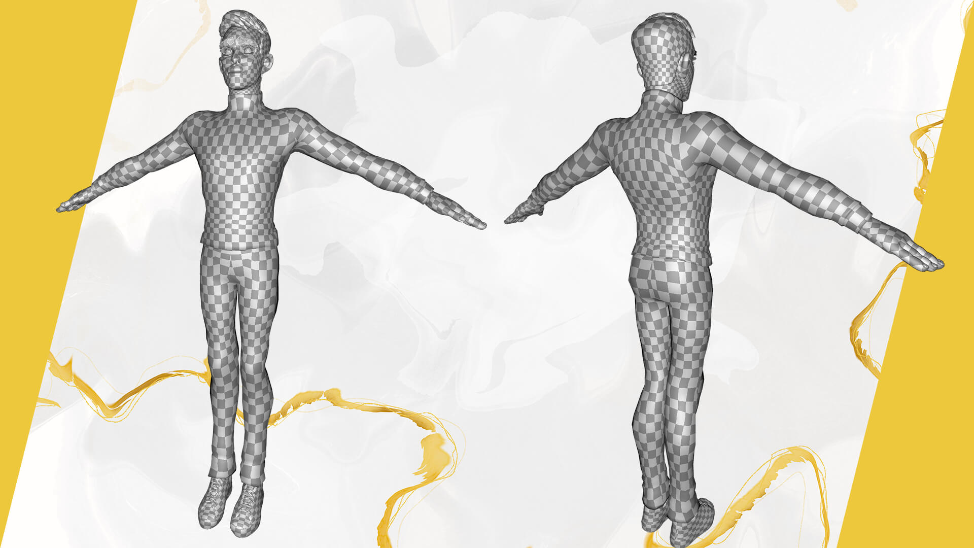 Stylized Young Male - 3D Model by Elegant Mesh 3D