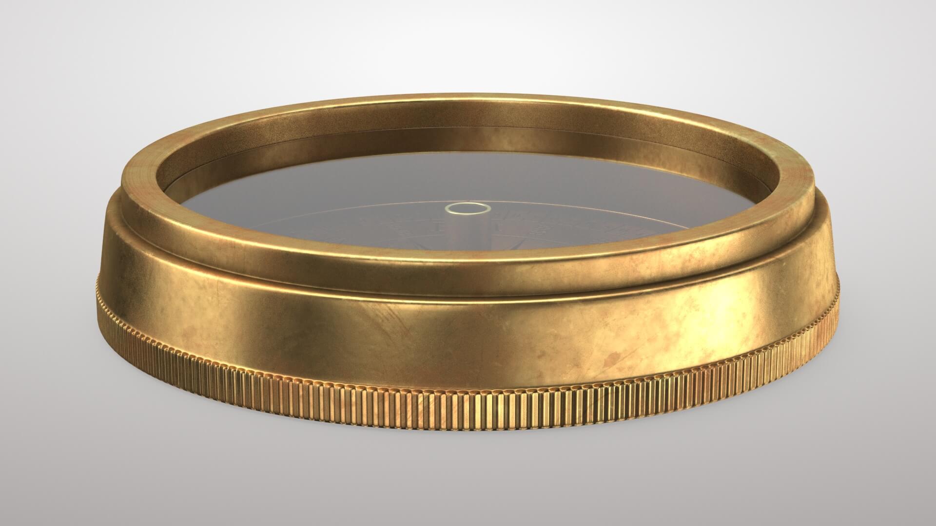 Compass - 3D Model by Elena_Sh