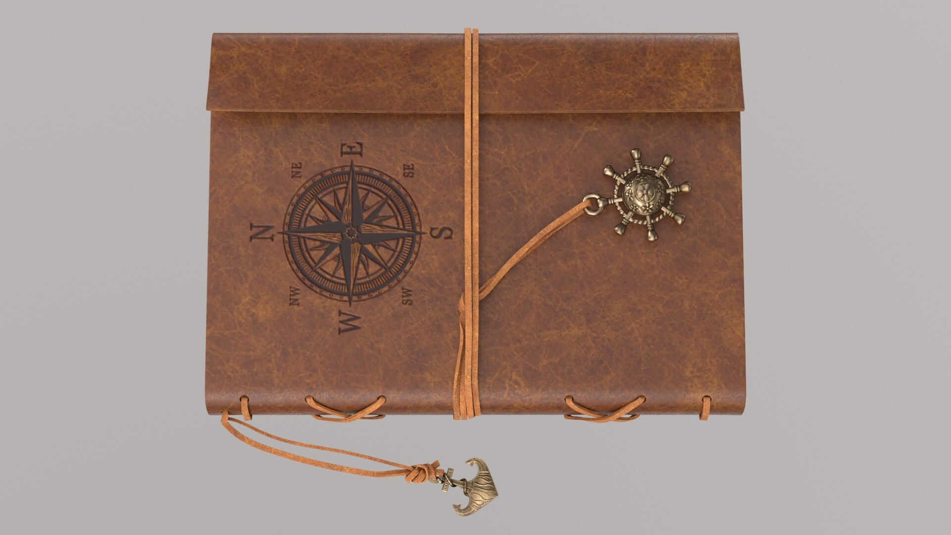 Diary - 3D Model by Elena_Sh