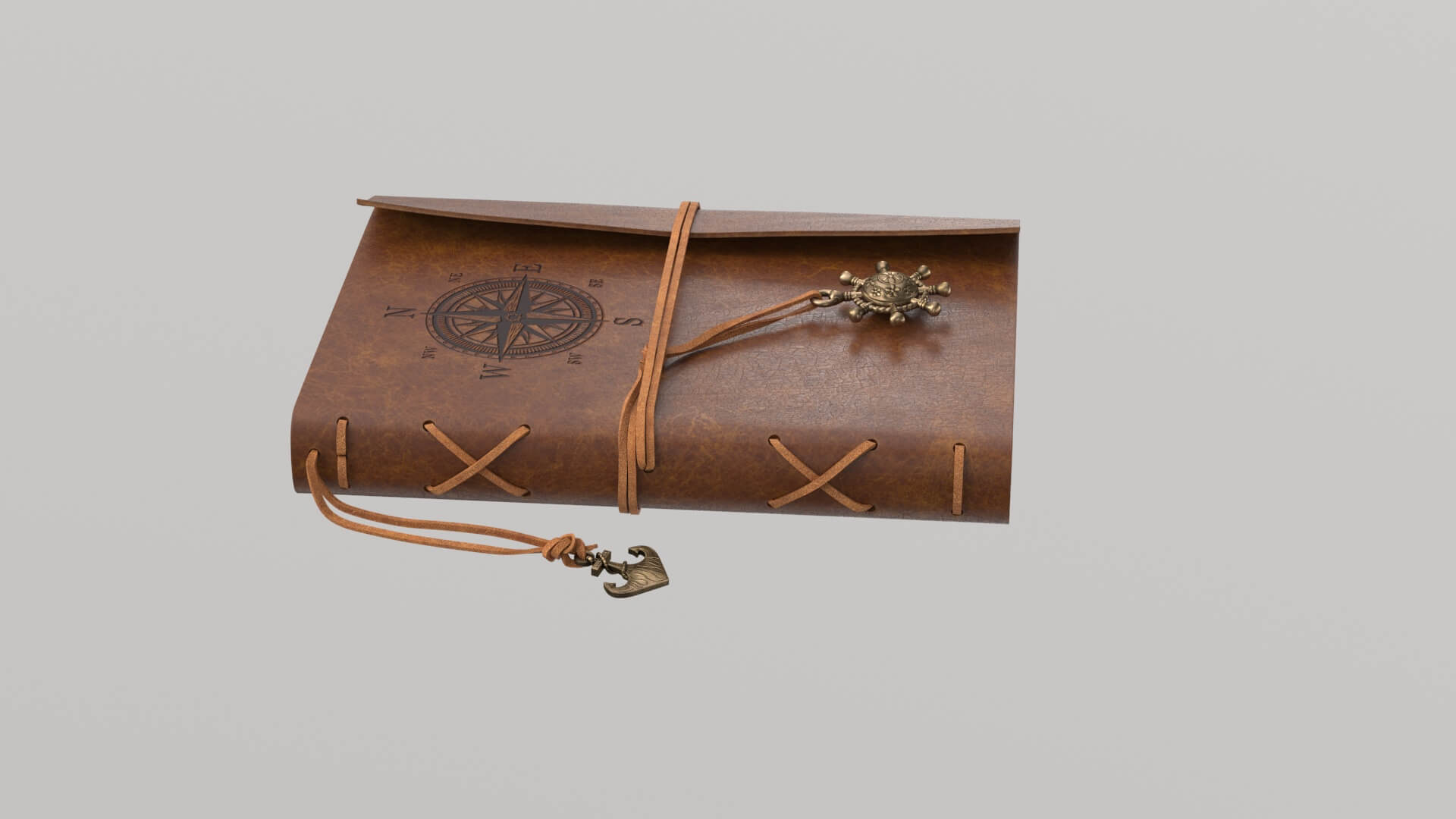 Diary - 3D Model by Elena_Sh