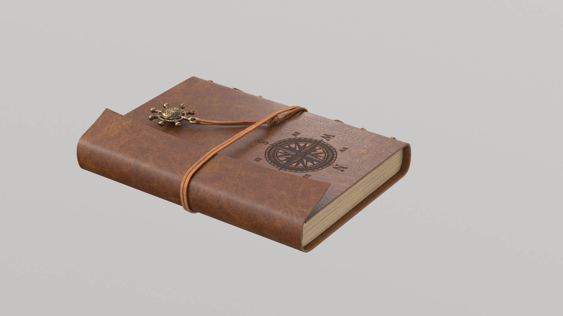 Diary - 3D Model by Elena_Sh