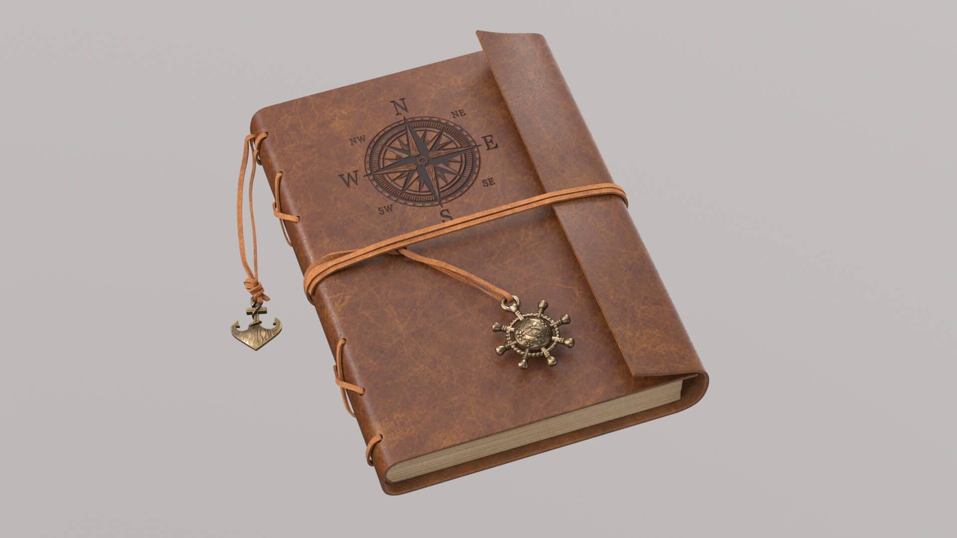 Diary - 3D Model by Elena_Sh