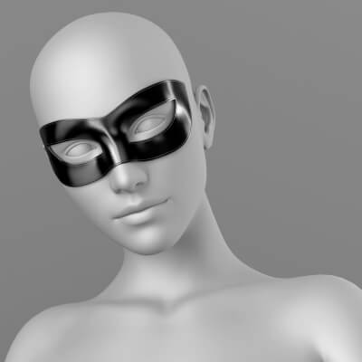 Face Mask G8 Female - Daz Content by Elena_Sh