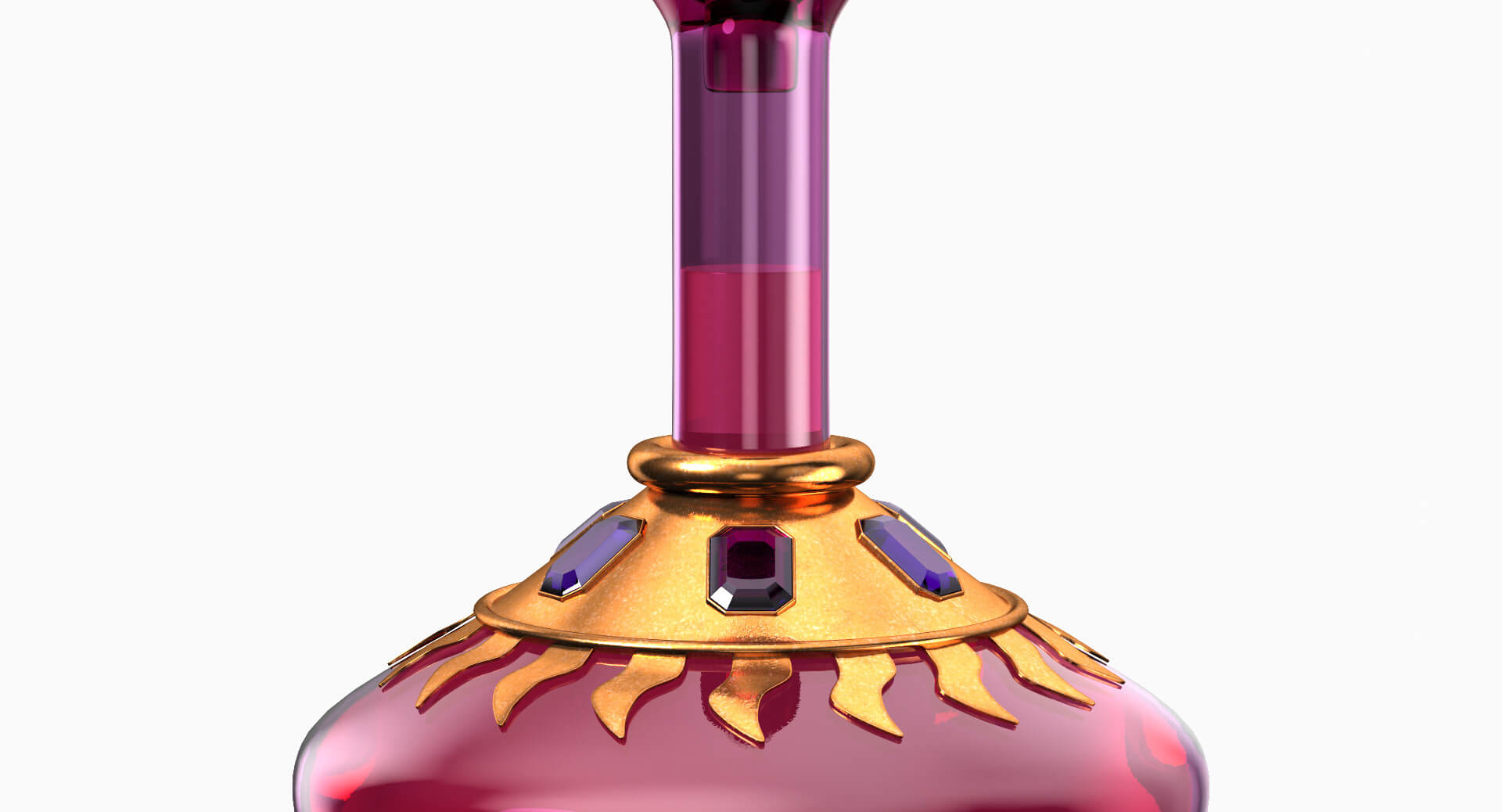 Magic Potion Red - 3D Model by Elena_Sh