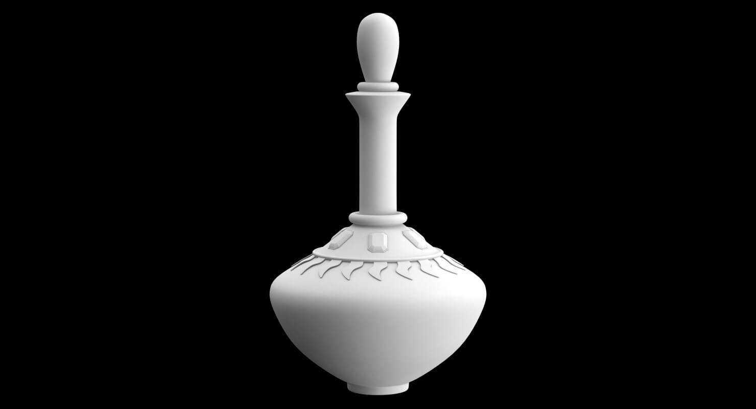 Magic Potion Red - 3D Model by Elena_Sh