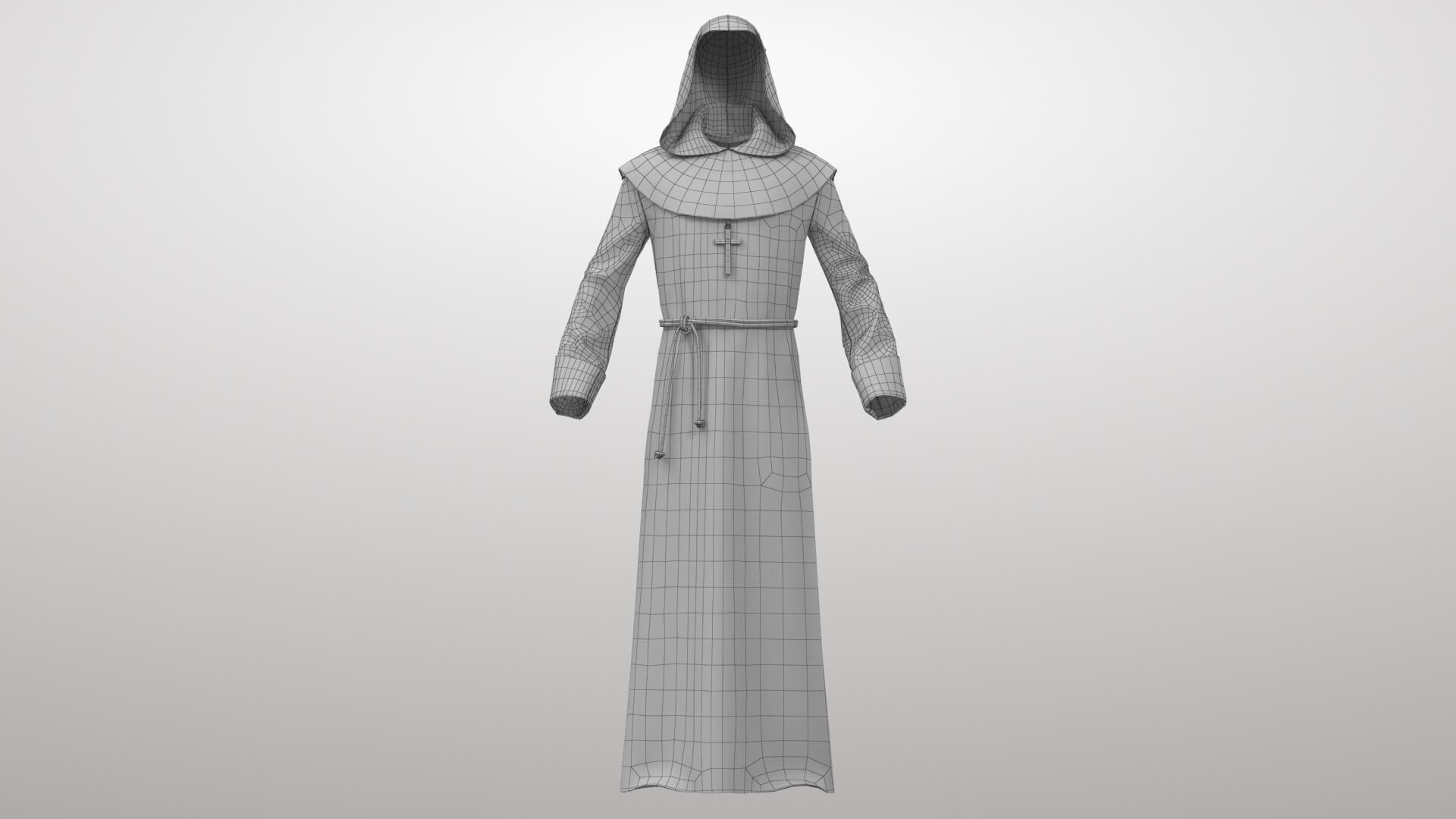 Robe 1v - 3D Model by Elena_Sh
