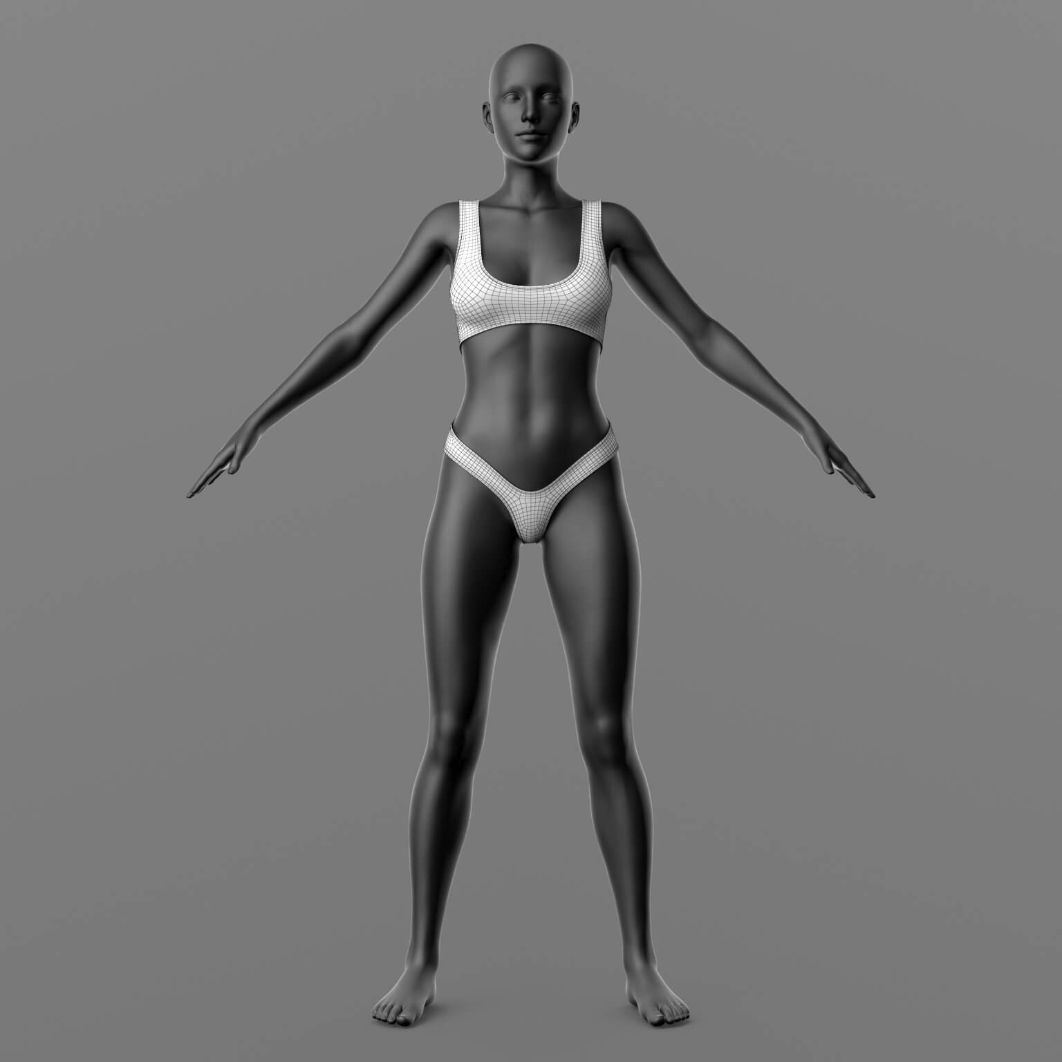 Swimsuit 2v Female - Daz Content by Elena_Sh