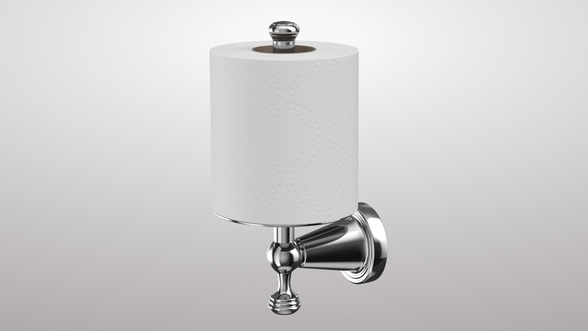 Toilet Paper Holder - 3D Model by Elena_Sh