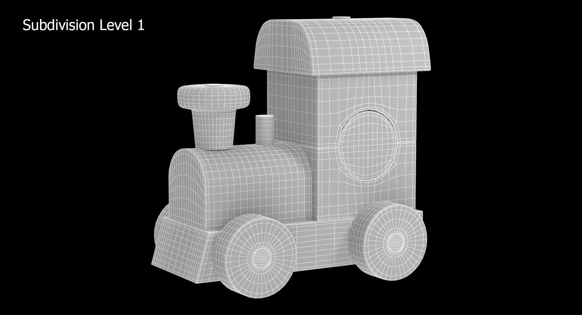Toy Train Constructor - 3D Model by Elena_Sh
