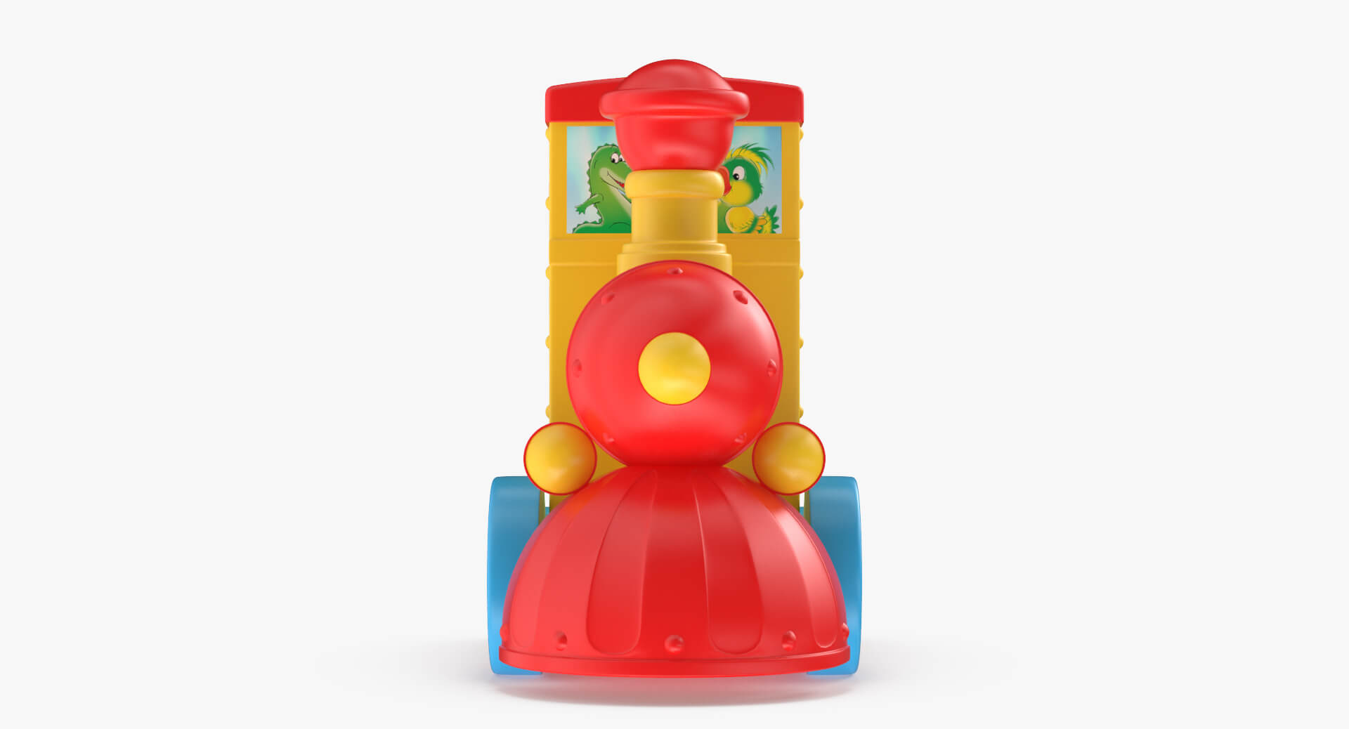 Toy Train Musical - 3D Model by Elena_Sh